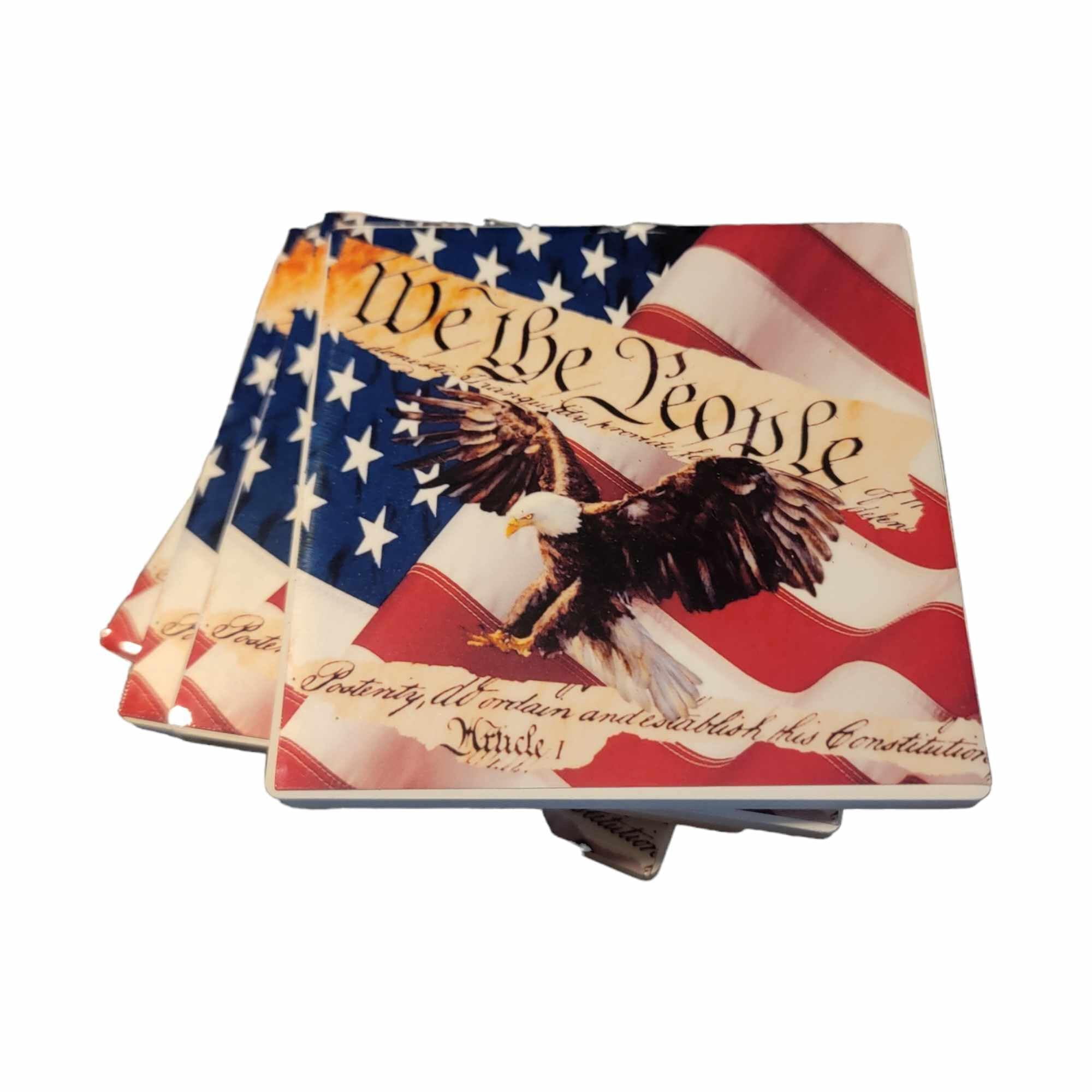 American Flag Style Coasters - Set of 4 - Walmart.com