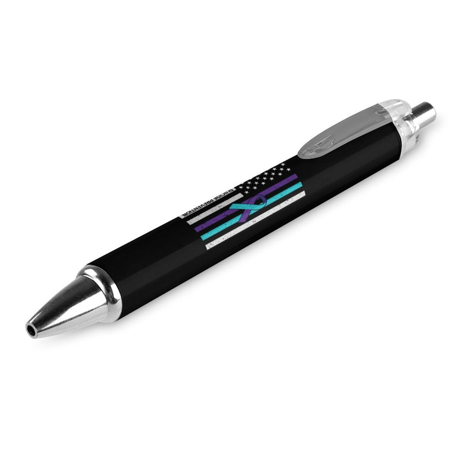 American Flag Suicide Prevention Awareness Ballpoint Pen Retractable ...