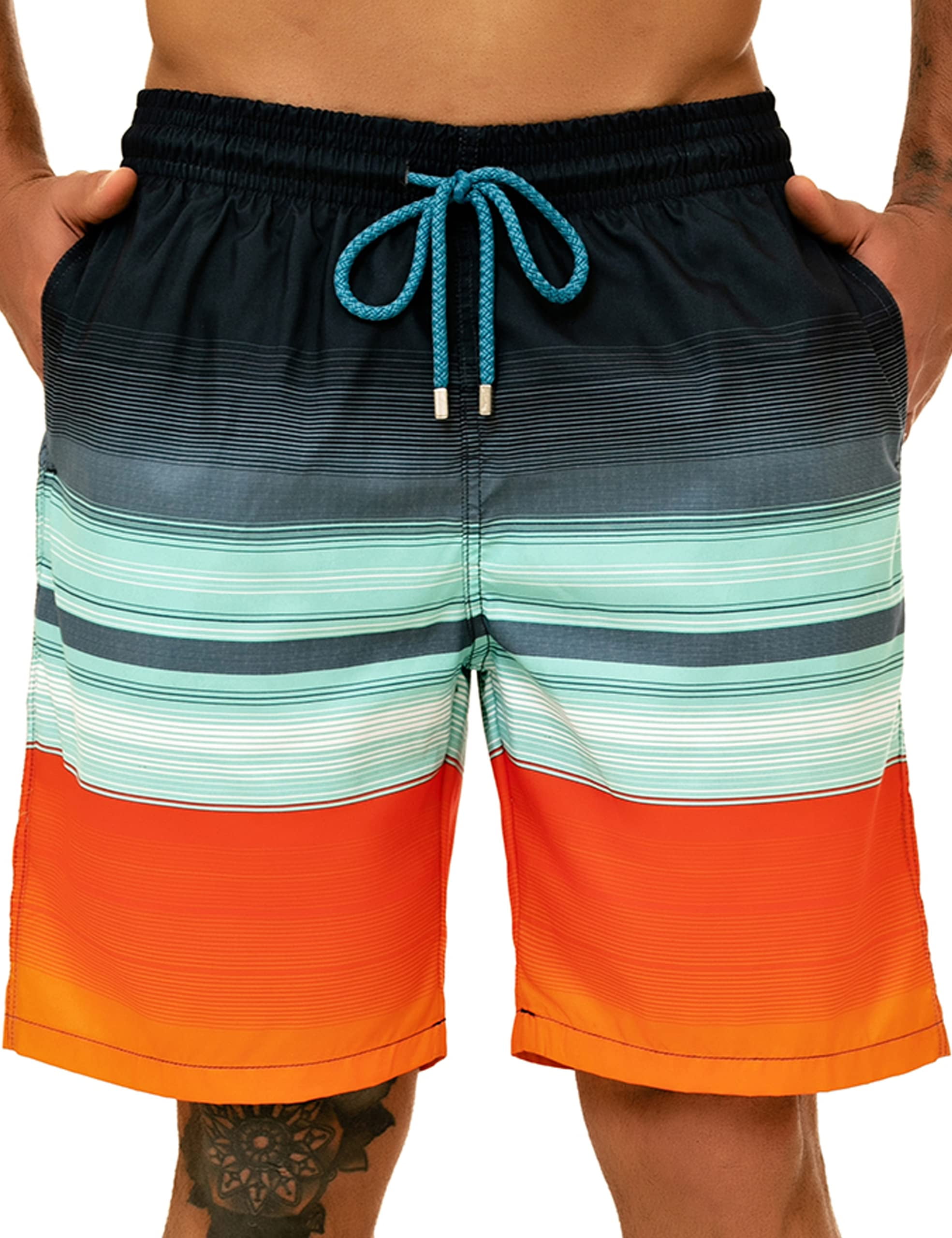 American Flag Swimwear Shorts Men's Beach Shorts Boy Breathable Surfing ...