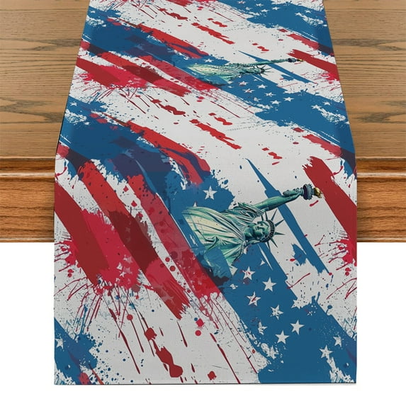 American Flag Table Runners for Dining Table ration & Accessories ...