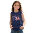 American Flag Tank Tops Girls Patriotic Shirt USA Flag Stars Stripes ...