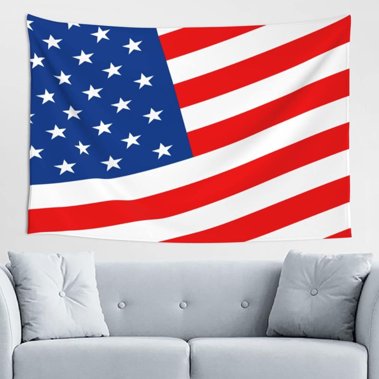 American Flag Tapestry 60X40 Inches Living Room Bedroom Dormitory Wall ...
