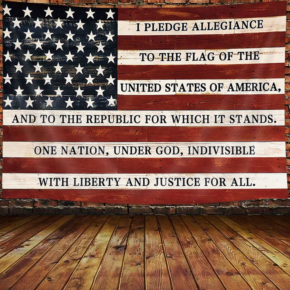 American Flag Tapestry, Vintage Retro Stars and Stripes USA Flag ...