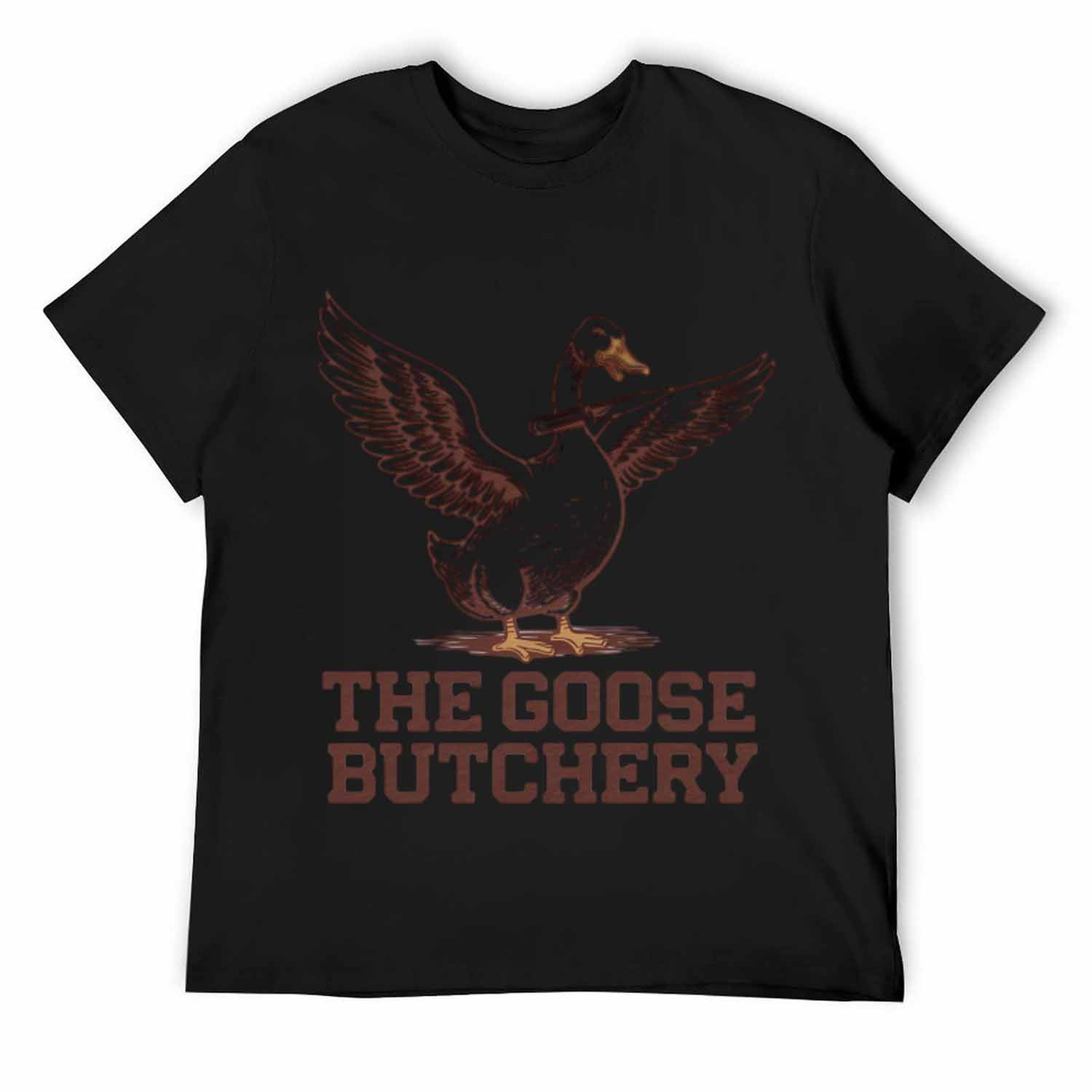 American Flag The Goose Butcheryt shirt design chicken History 1776 4Th ...