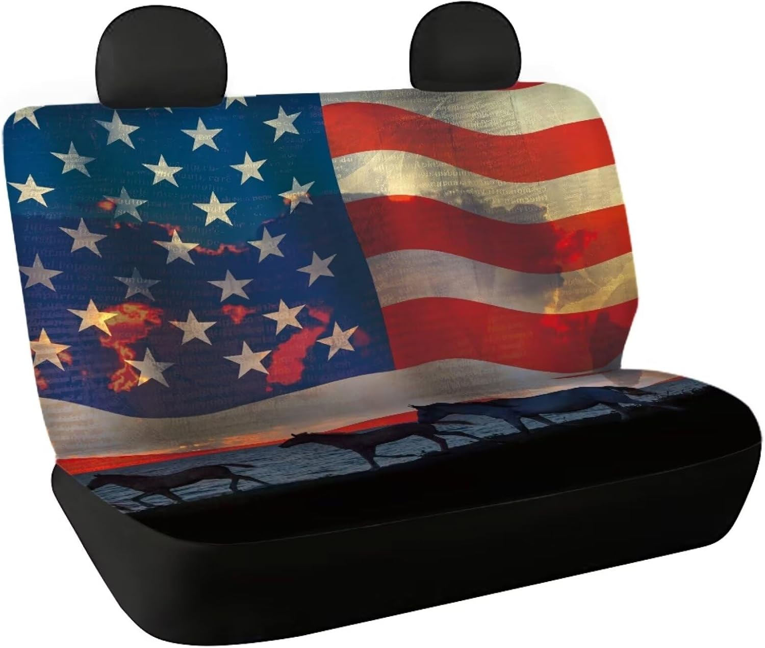 American Flag Theme Car Seat Cover For Back,Fashion Men Women Truck ...