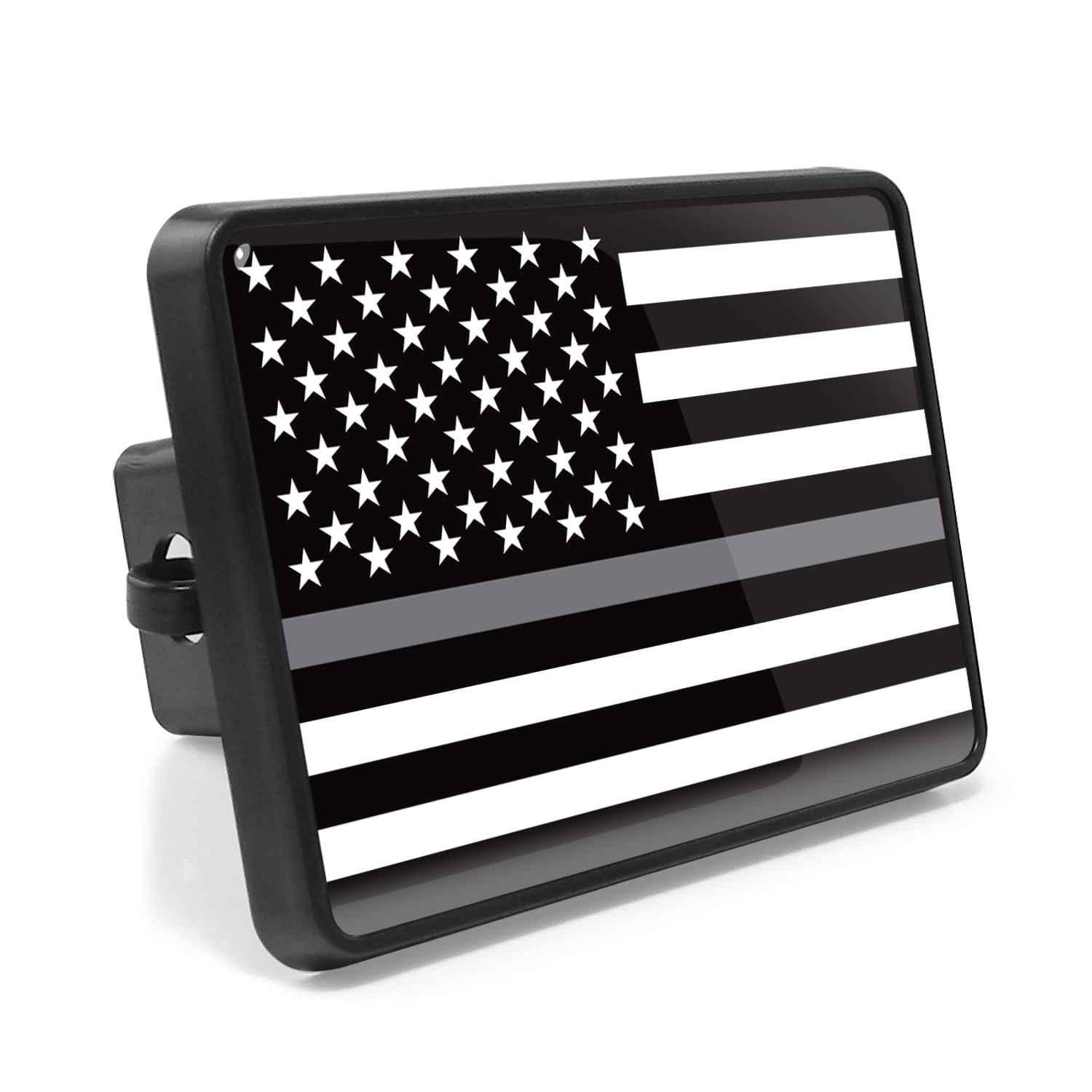 American Flag Thin Gray Line (Correctional-Officers) UV Graphic Metal ...