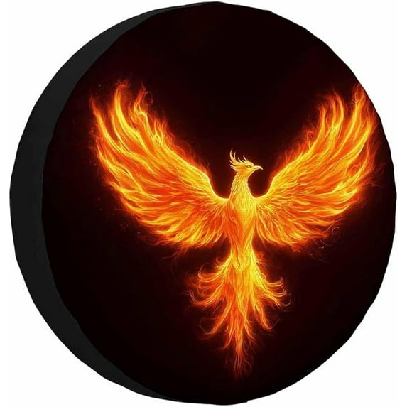 American Flag Tire Covers for Trailers Vintage Black Blue Thin Line ...