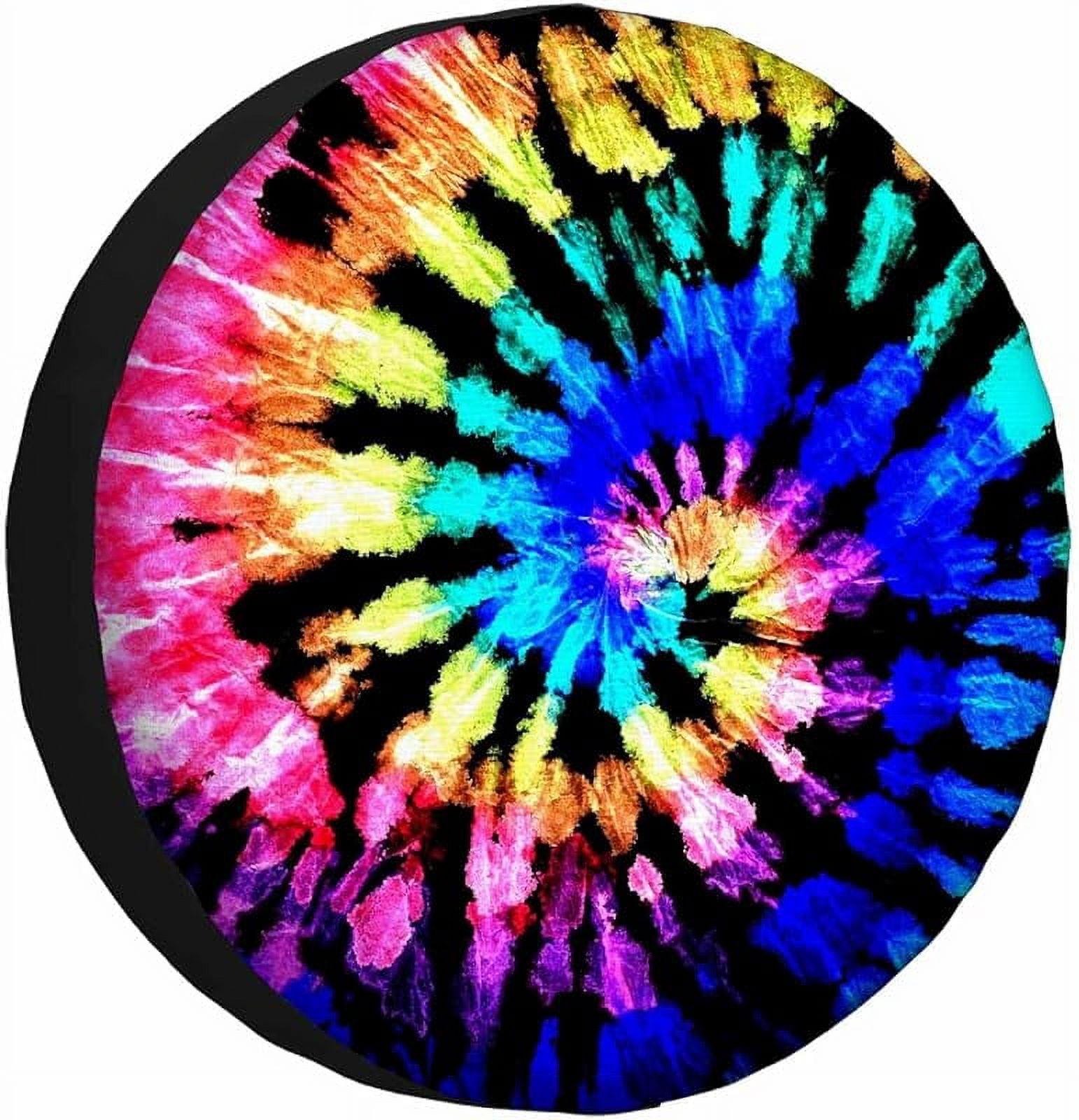 American Flag Tire Covers for Trailers Vintage Black Blue Thin Line ...