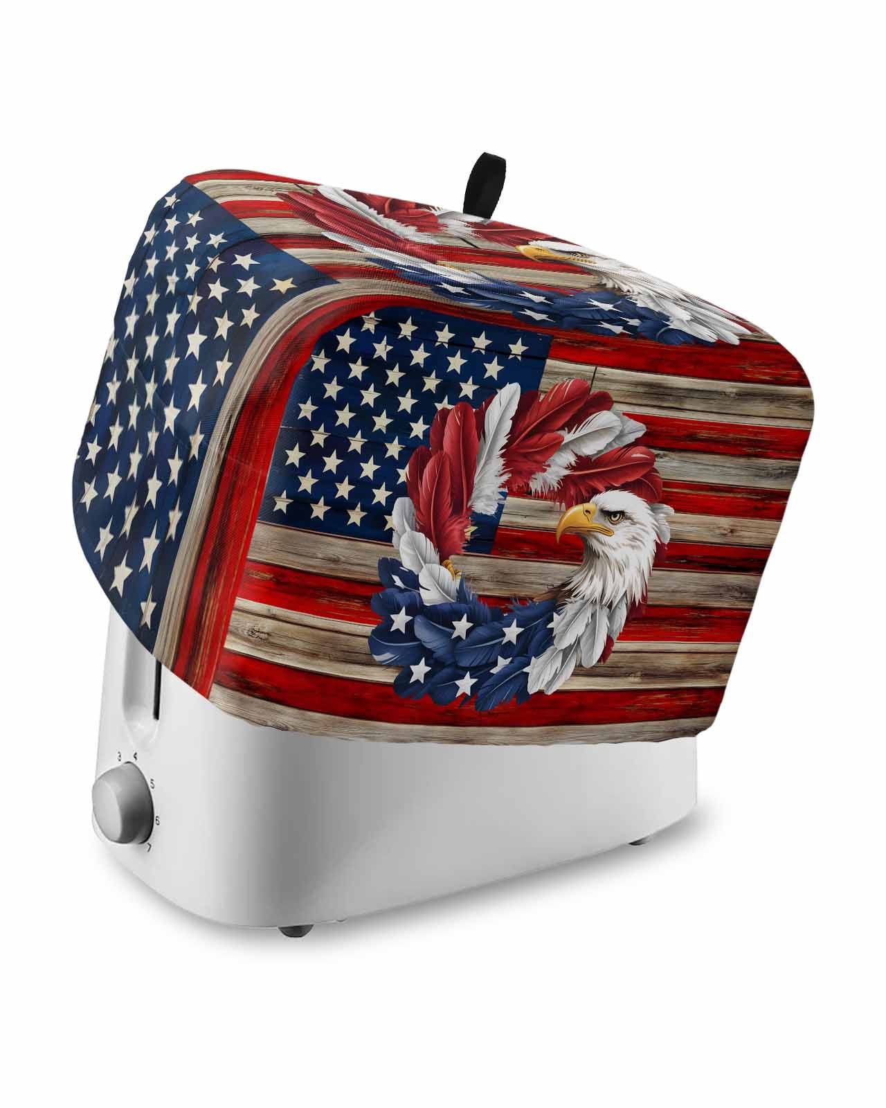 American Flag Toaster Cover 4 Slice, Large Kitchen Appliance Covers ...