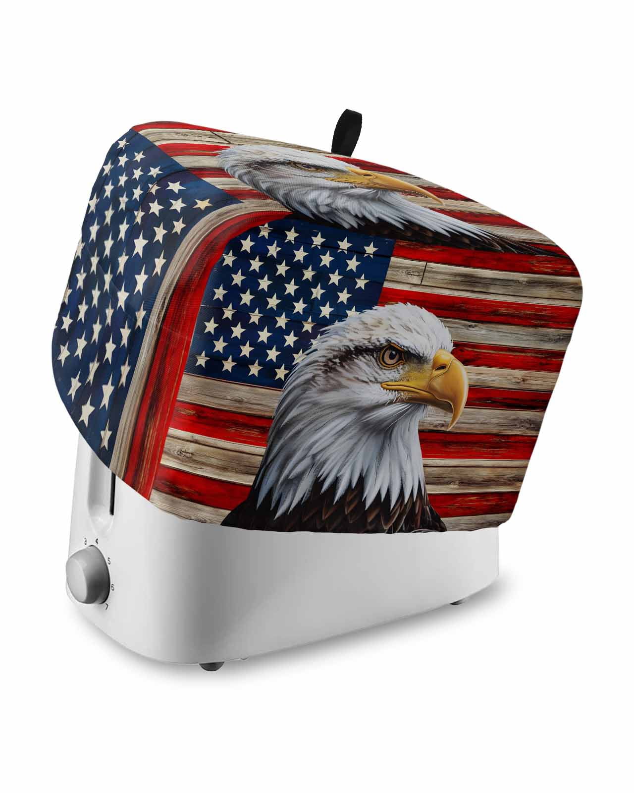 American Flag Toaster Cover 4 Slice, Large Kitchen Appliance Covers ...