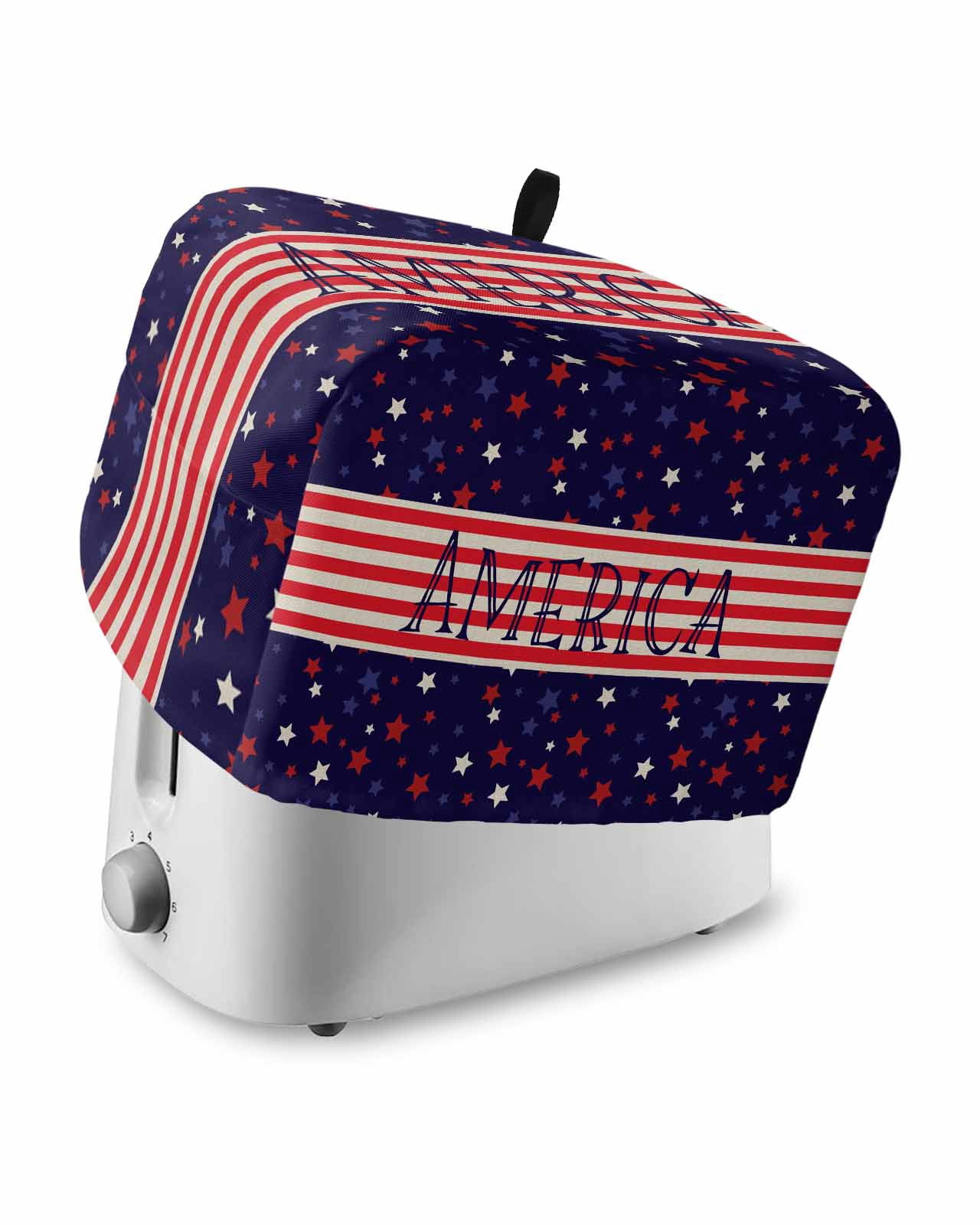 American Flag Toaster Cover 4 Slice, Large Kitchen Appliance Covers ...