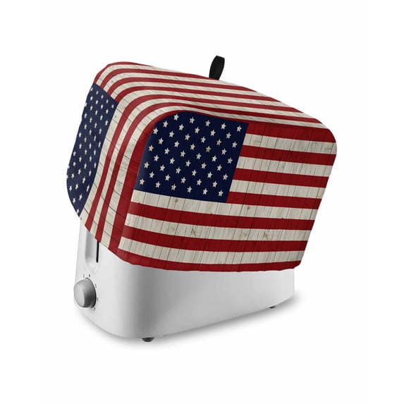 American Flag Toaster Cover 4 Slice, Large Kitchen Appliance Covers ...