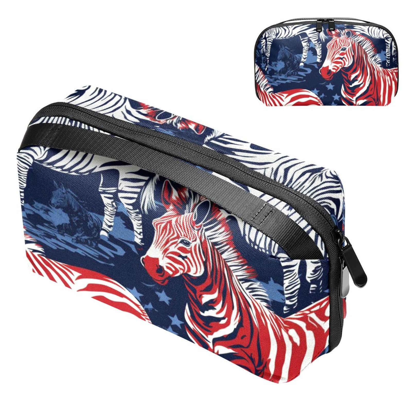 American Flag Travel Organizer Hard Drive Bags Cable Organizer Multi ...