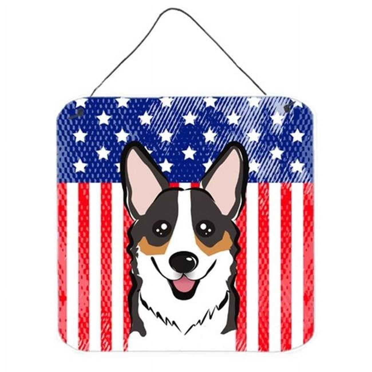 American Flag & Tricolor Corgi Wall or Door Hanging Prints - Walmart.com