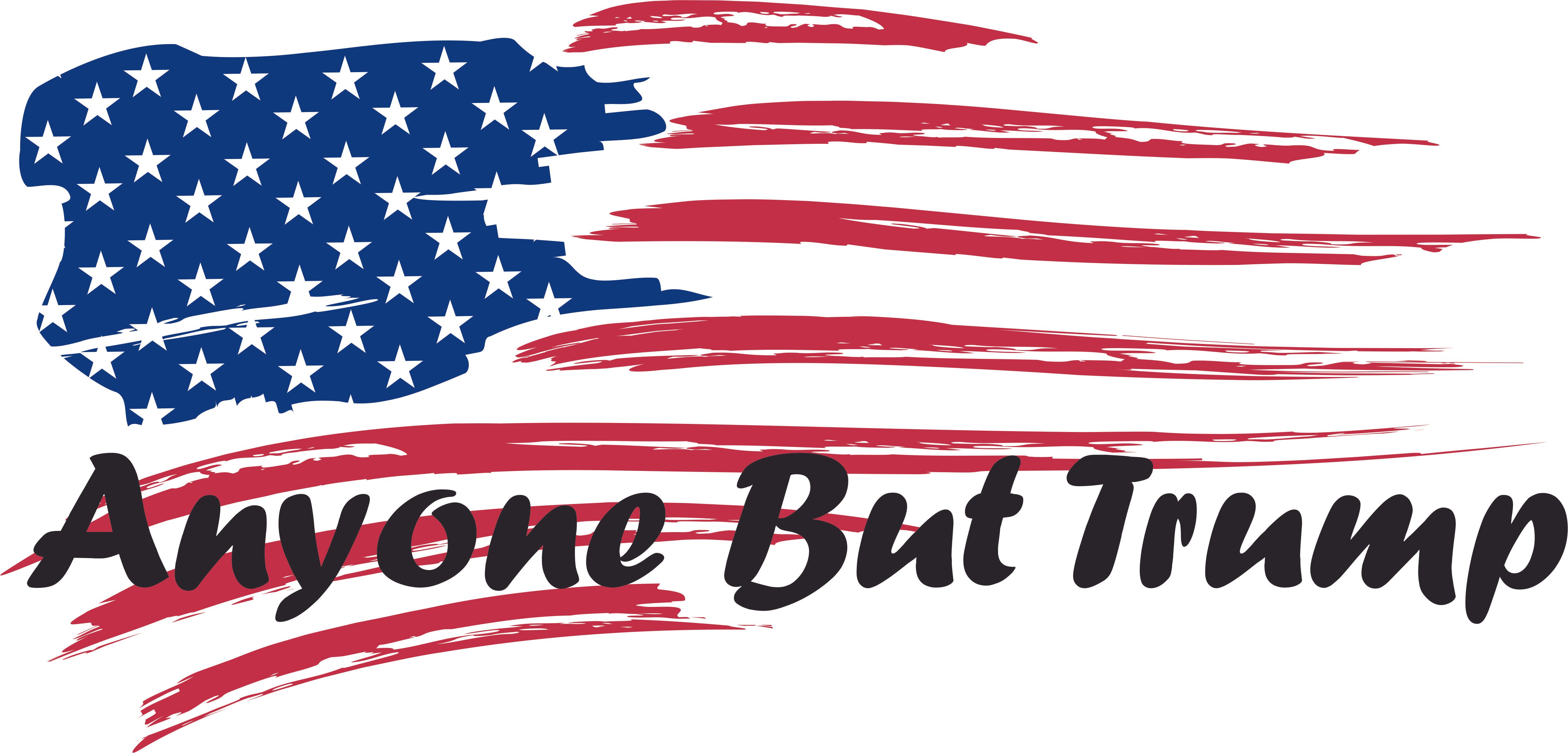 American Flag Trump Customized Wall Decal - Custom Vinyl Wall Art ...