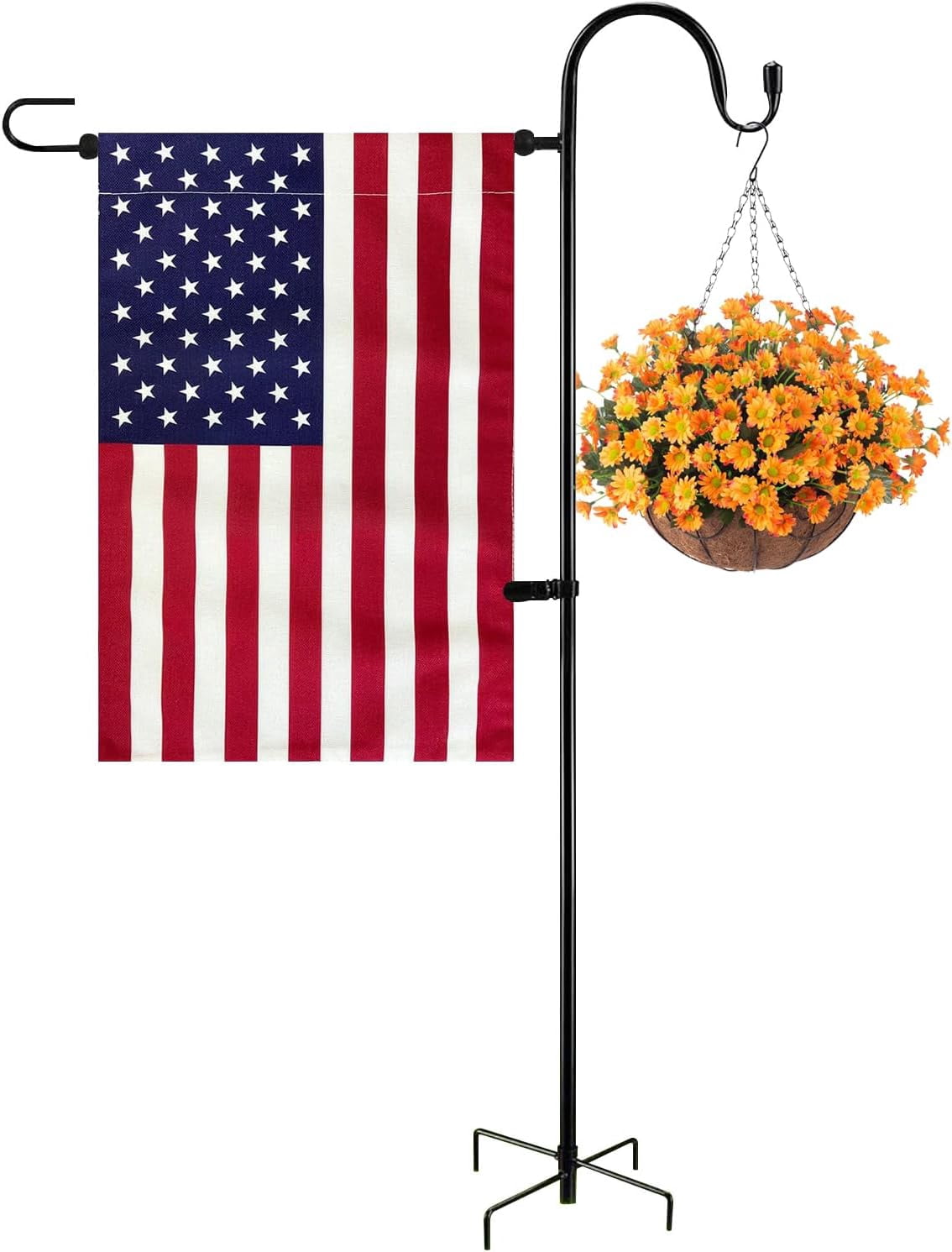American Flag USA Garden Flag JANS.NO1 - Patriotic Double Sided Small ...