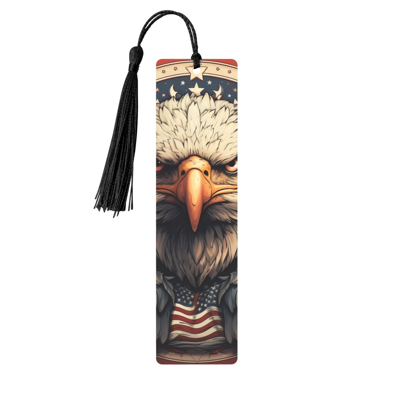 American Flag United States Navy Eagle Aluminum Metal Bookmark with ...