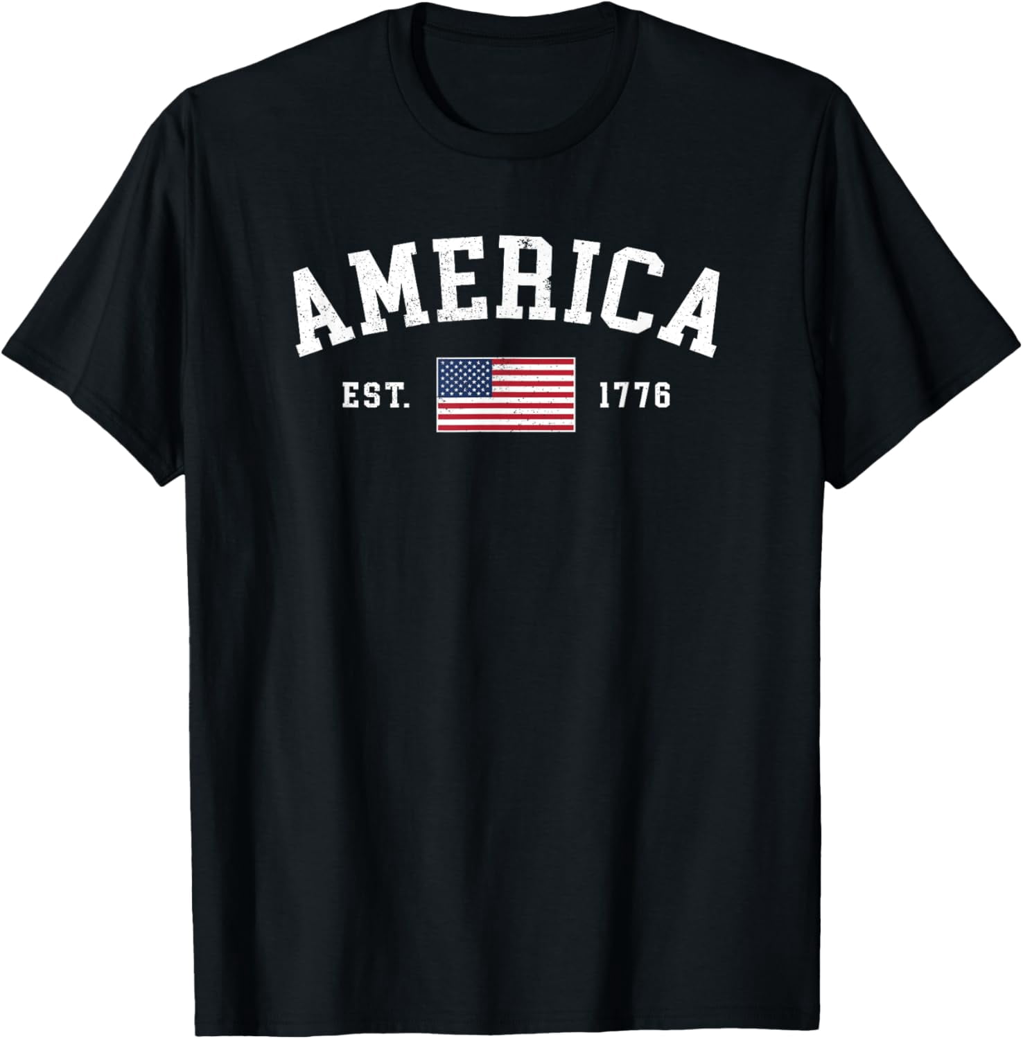 American Flag Usa United States Of America Us 4Th Of July T-Shirt ...