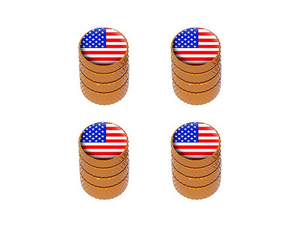 American Flag - Valve Stem Caps - Walmart.com