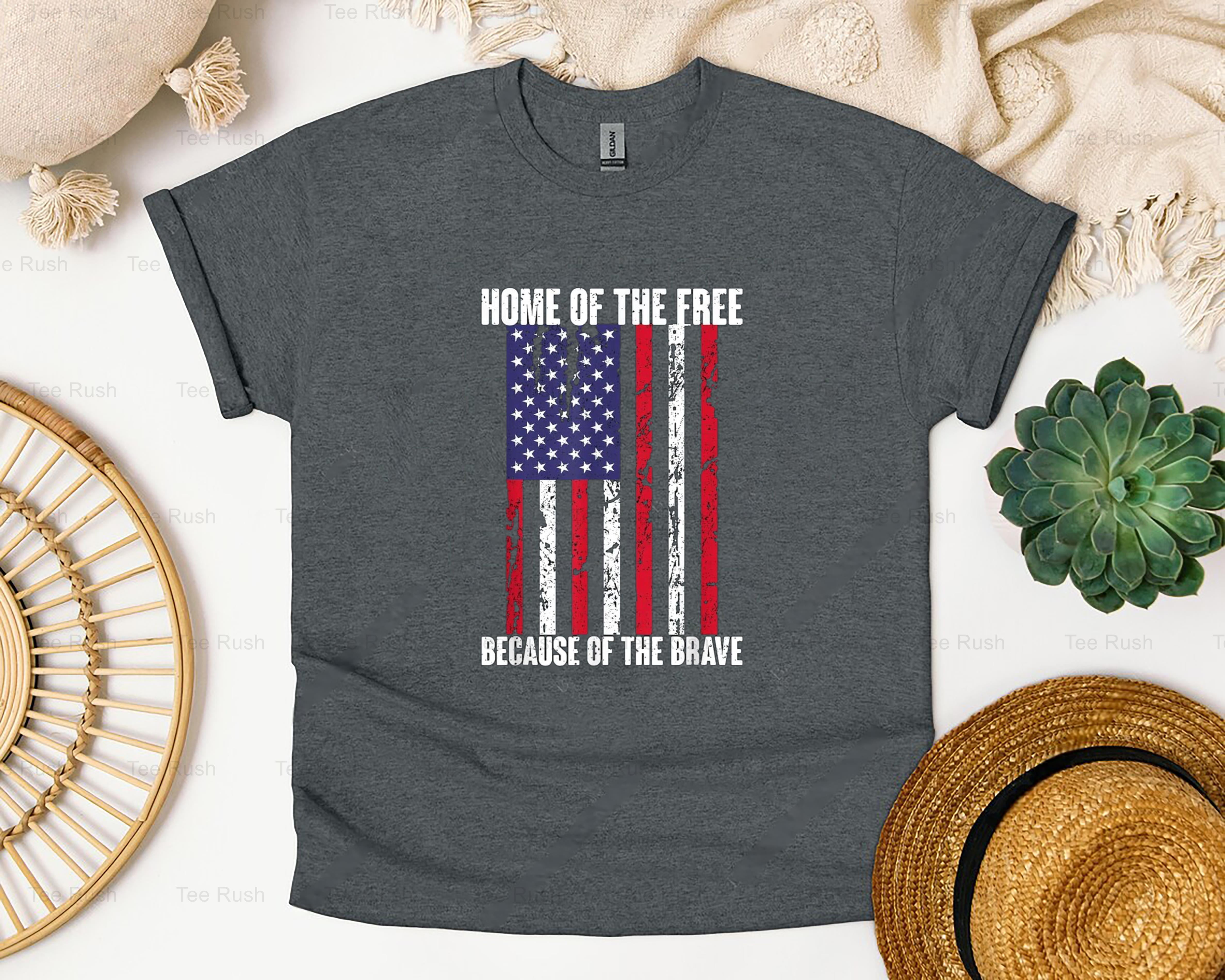 American Flag Veteran Funny Home Free Gifts Military Patriot USA Honor ...