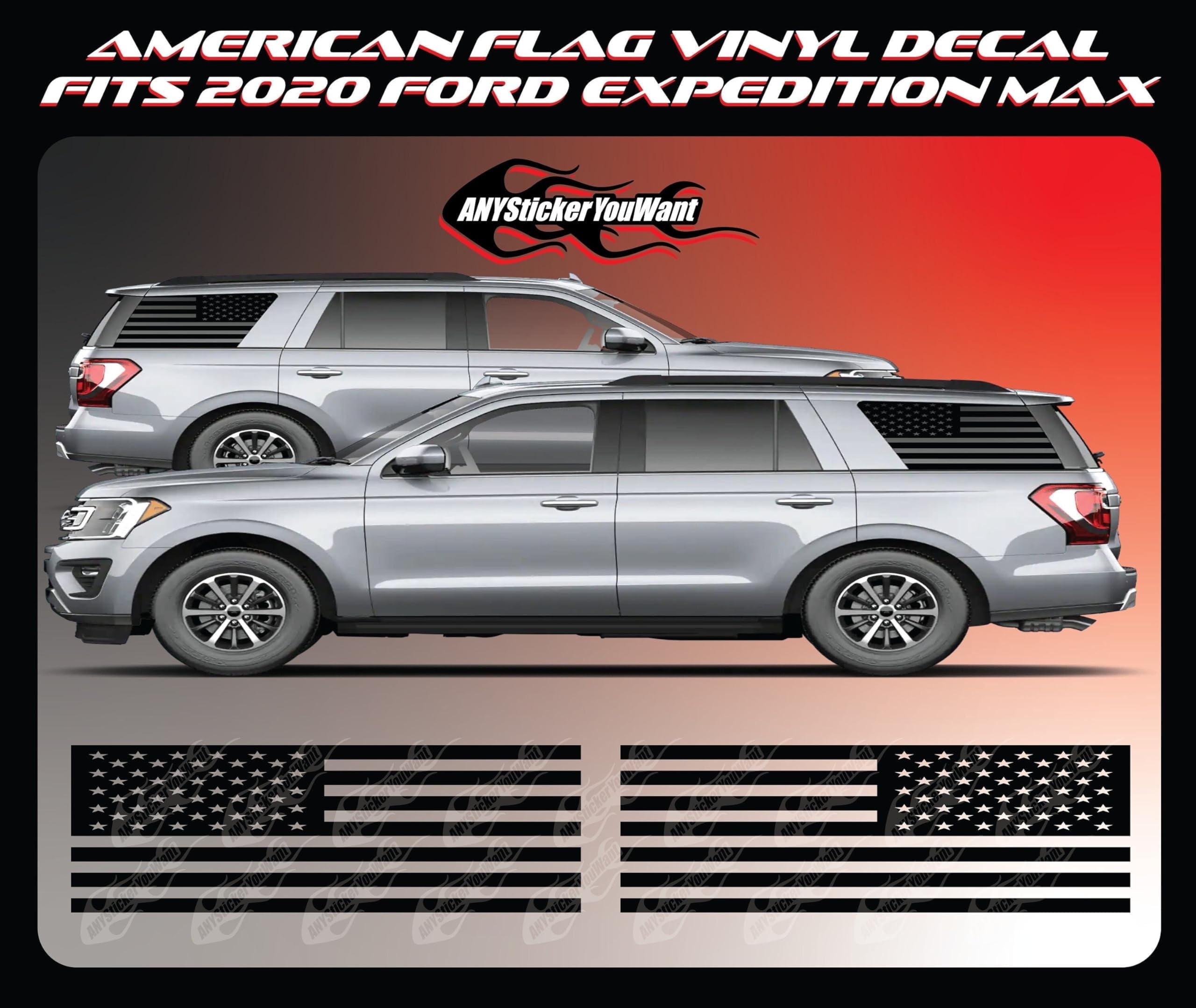 American Flag Vinyl Decal Window Stickers Compatible with and Fits 2020 ...