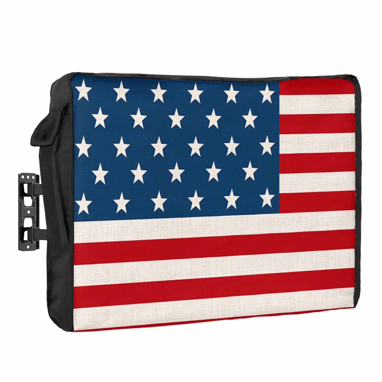 American Flag Waterproof Outdoor TV Cover, Independence Day Stars ...