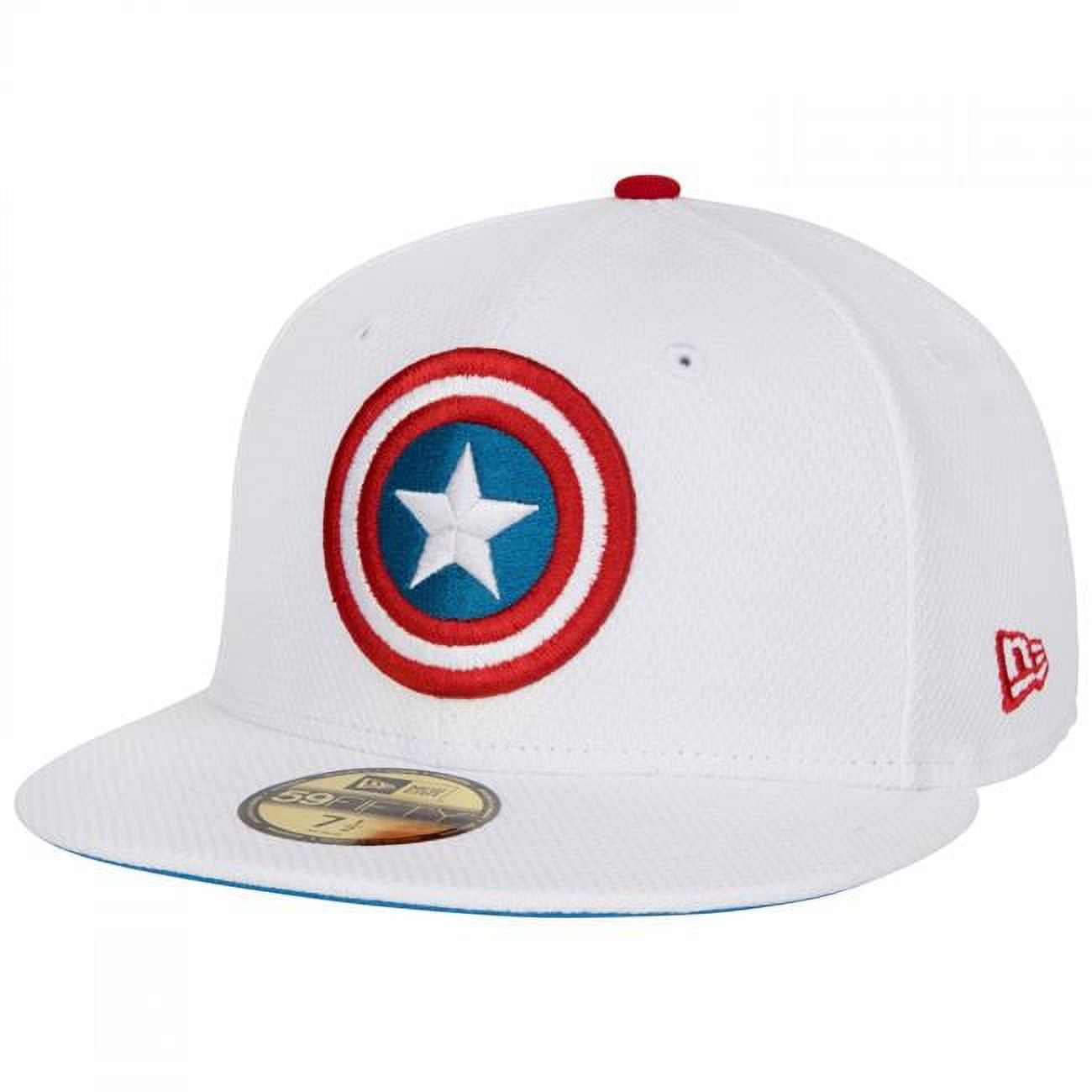 American Flag White Colorway Era 59Fifty Fitted Hat, White - 8 Fitted ...