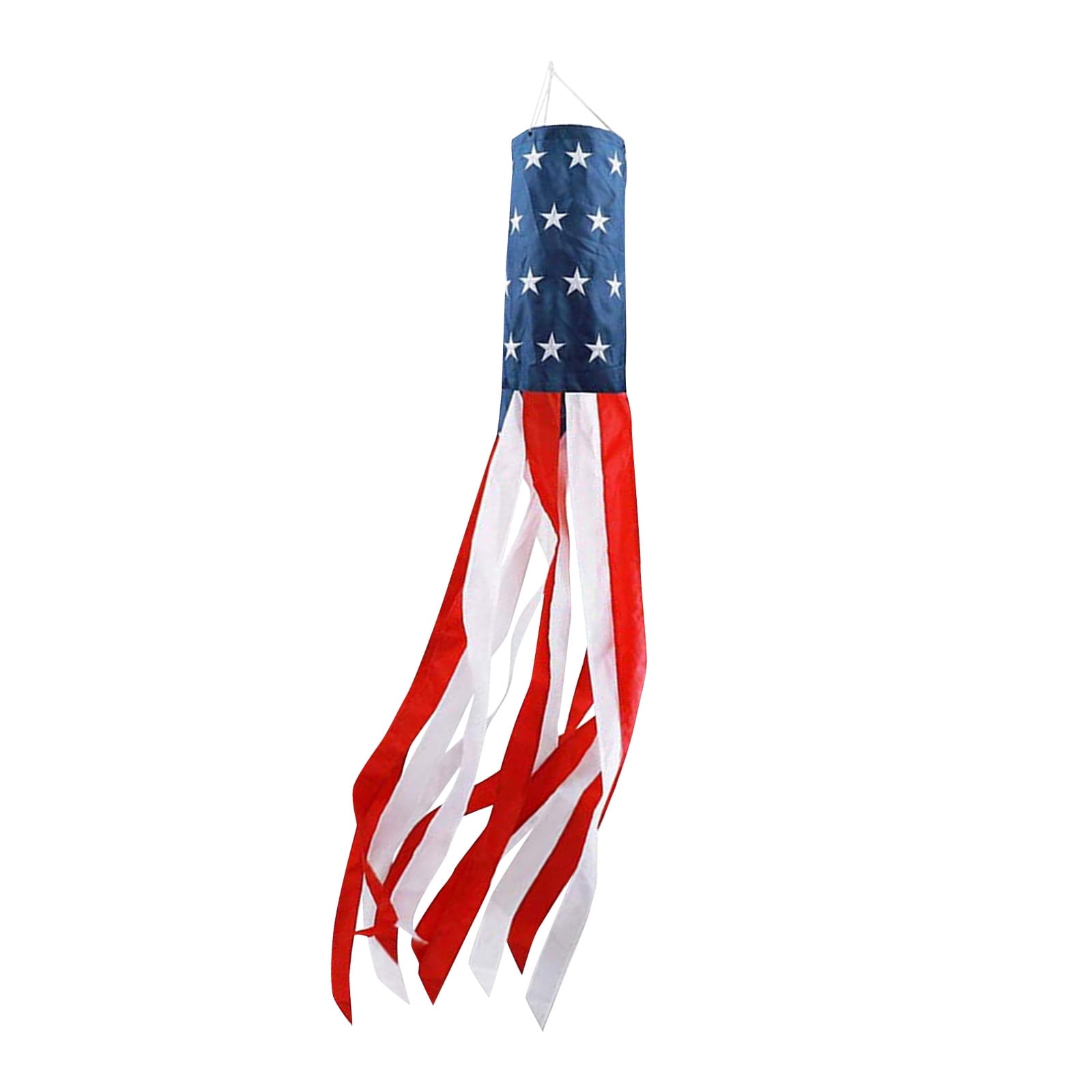 American Flag Windsock for Outside Heavy Duty 40 Inch USA Patriotic ...
