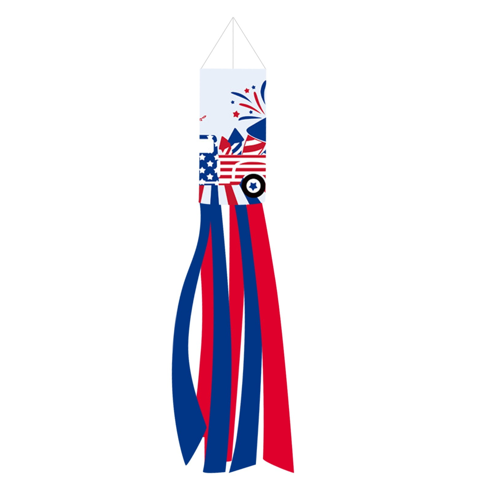 American Flag Windsocks Hanging Decorations for 4th Of July Patriotic ...