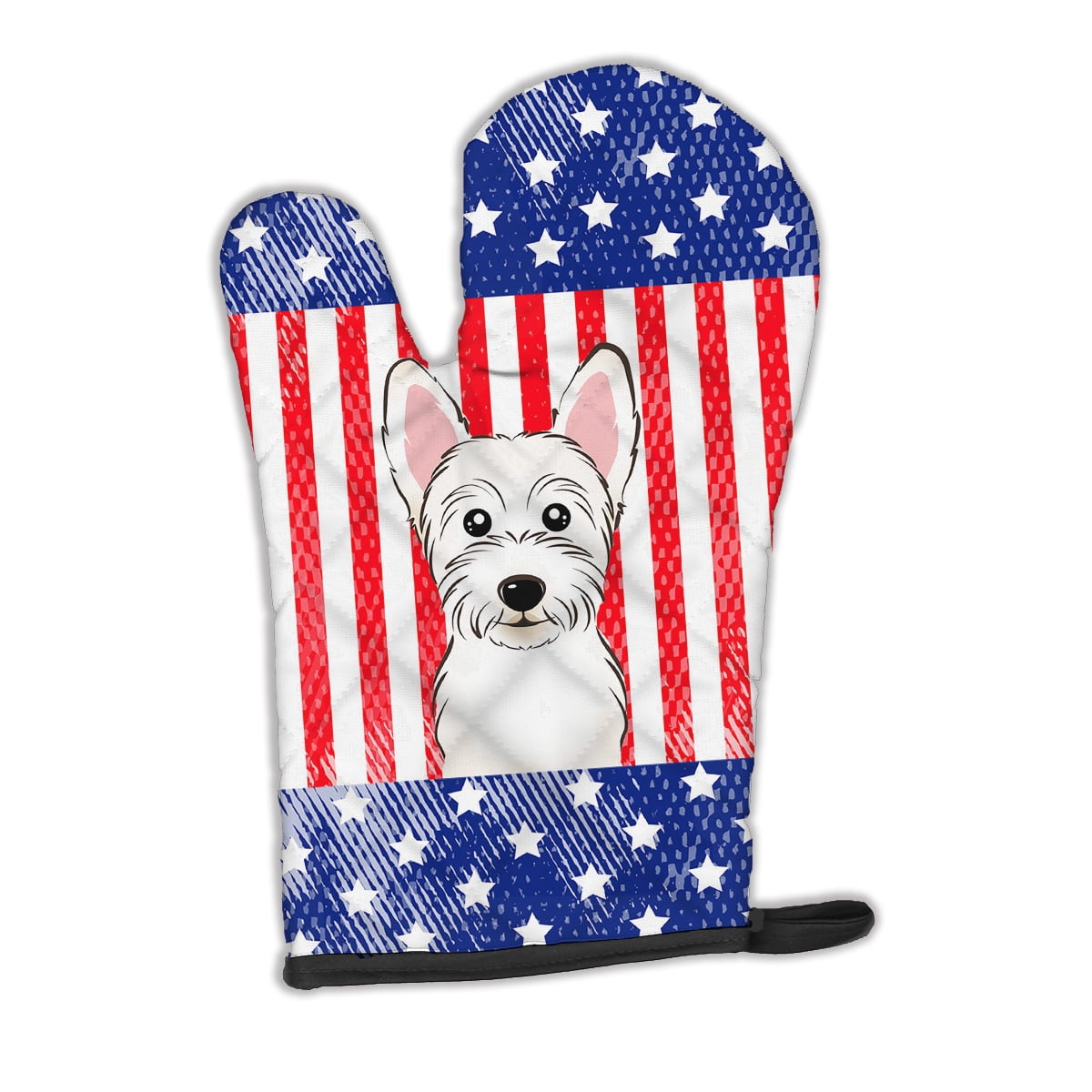 American Flag and Westie Oven Mitt - Walmart.com