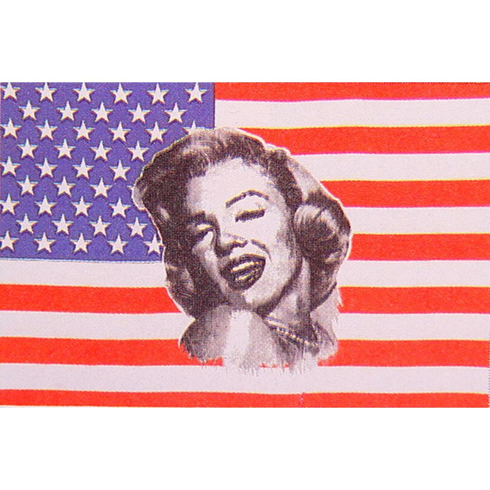 American Flag with Grommets with Marilyn Monroe 3ft x 5ft - Walmart.com