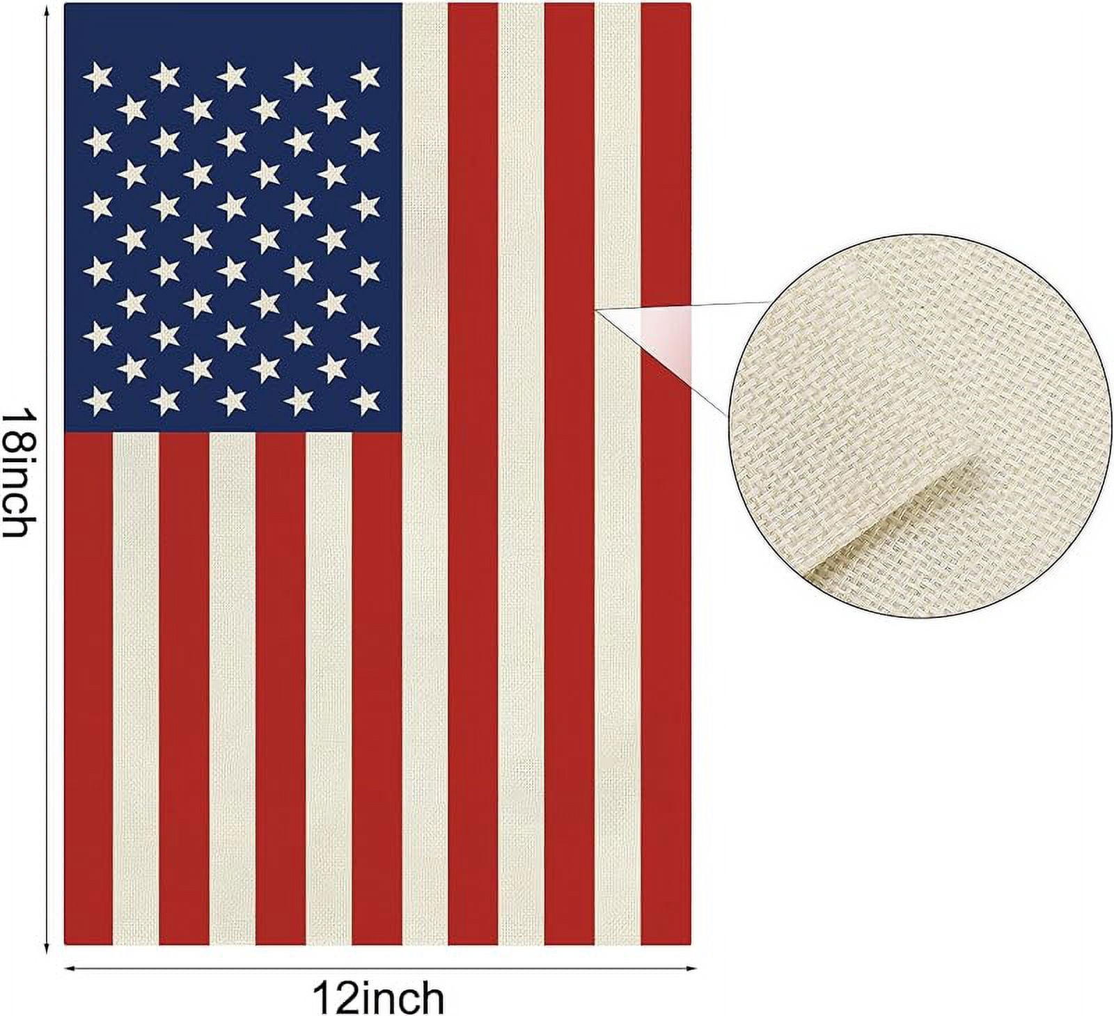 American Flags 28" x 40" Small American Flags for Garden Flag Stand,4th ...