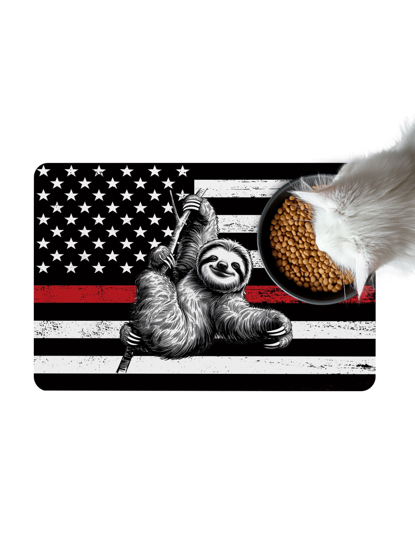 American Flags Lazy Doormat Non Slip Diatomaceous Earth Door Mat ...