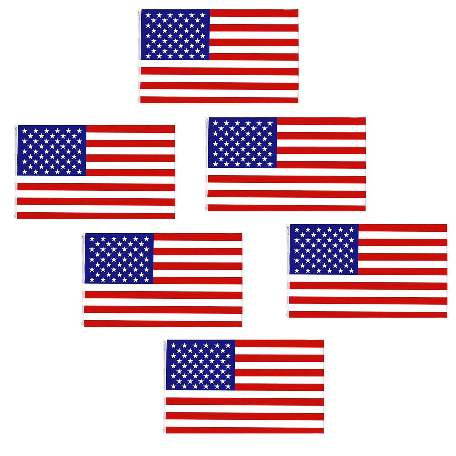 American Flags For Outside Independence Day Decor Usa Flag 3X5Ft Color ...