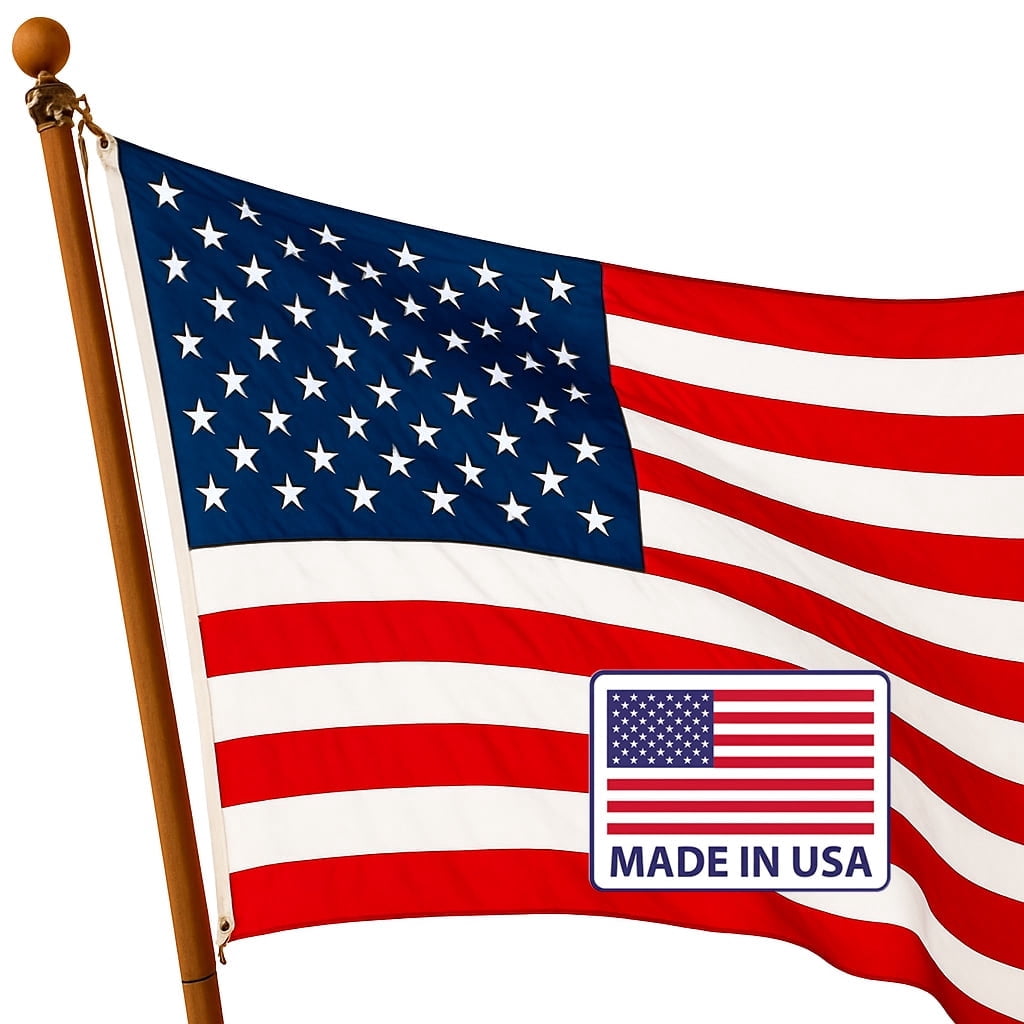 American Flags for Outside, 3x5 ft. Banner Flag for Outdoor Garden ...