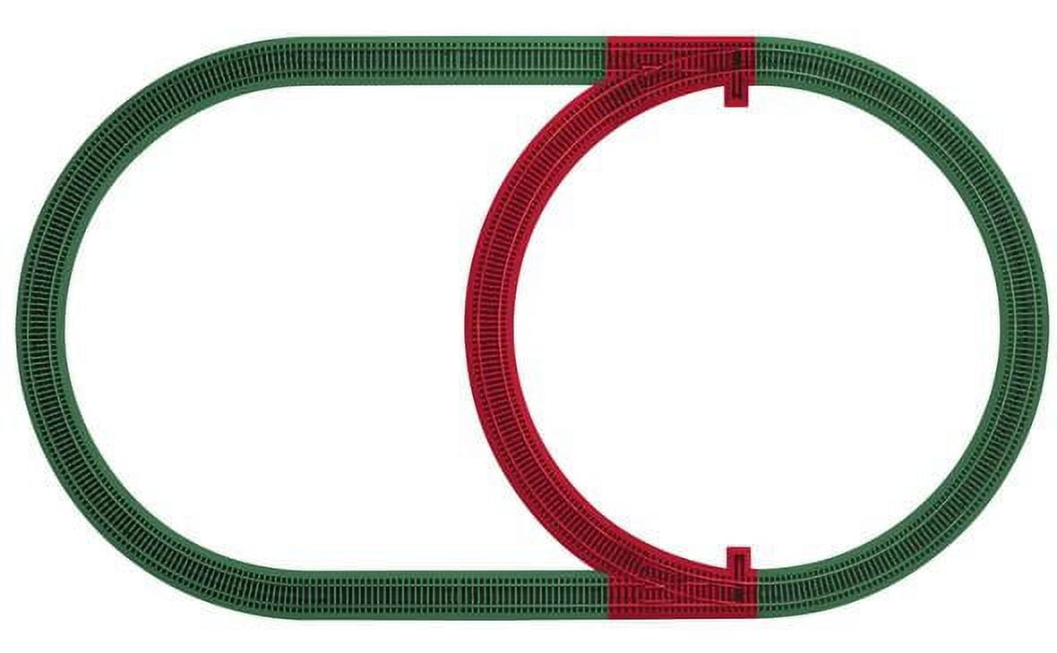 American Flyer 649890 S Scale FasTrack Inner Passing Loop Track Pack ...