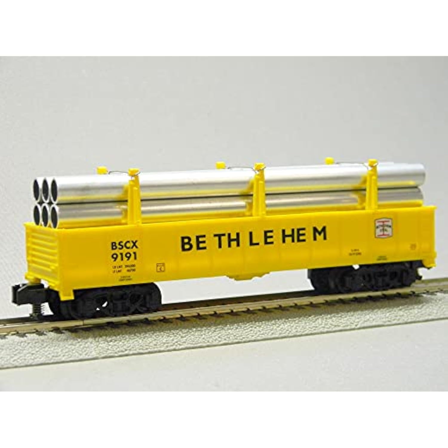 American Flyer BS Gondola W/ Pipe Load #9191 - Walmart.com
