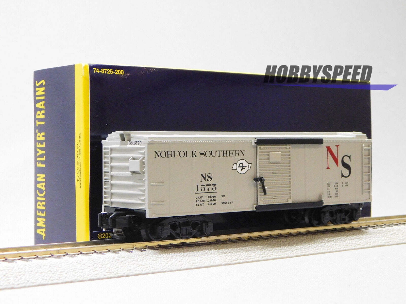 American Flyer Norfolk Southern BOXCAR #1575 S Gauge - Walmart.com
