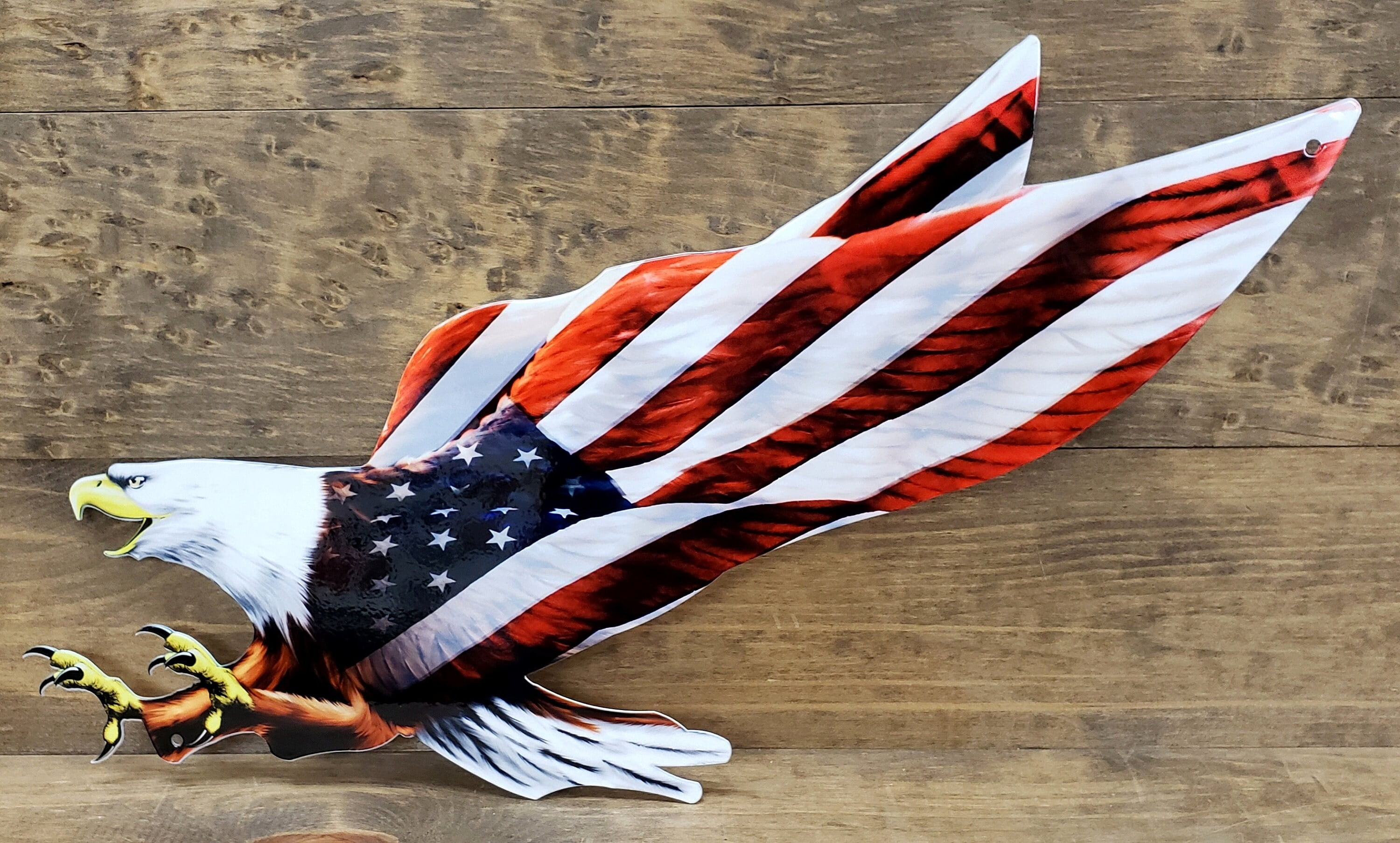 American Flying Eagle Steel Sign - Walmart.com