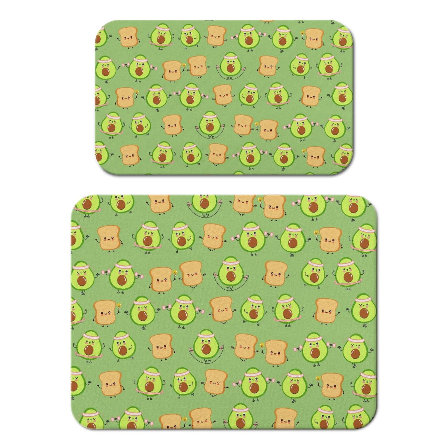 American Food Dish Drying Mat, Hamburger Burger Sandwich Fast Food ...