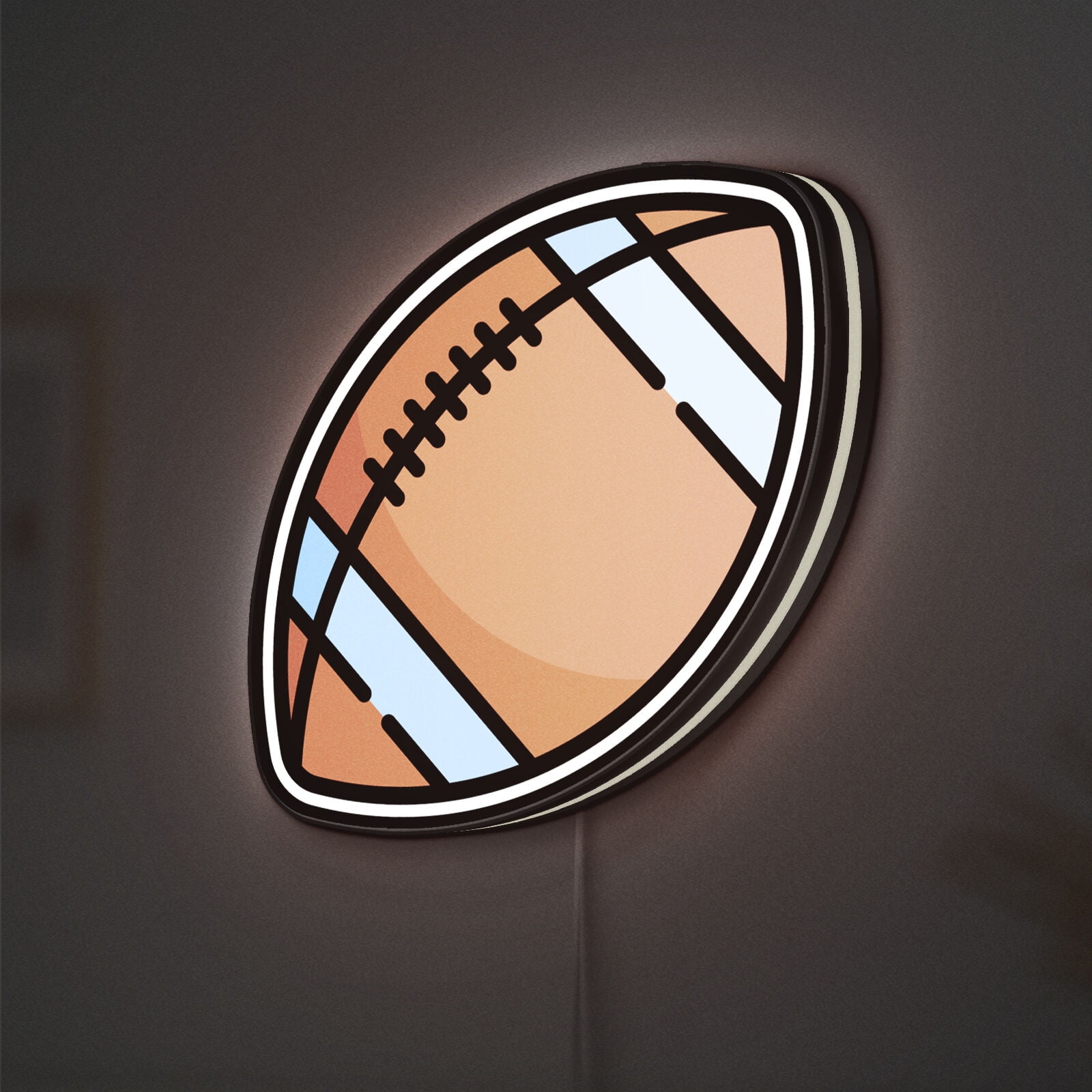 American Football 3D Novelty Light Box for Sports Fans, Personalized ...