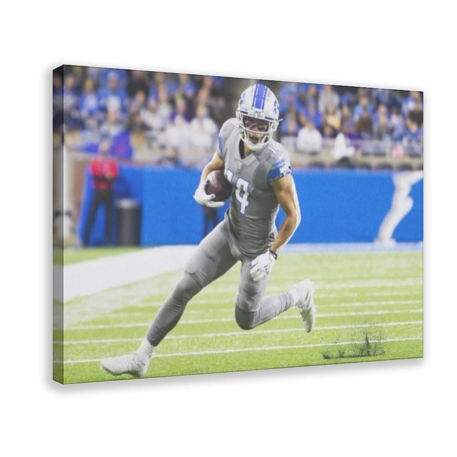 American Football Amon-Ra St. Brown Posters Sports Star 03 Canvas ...
