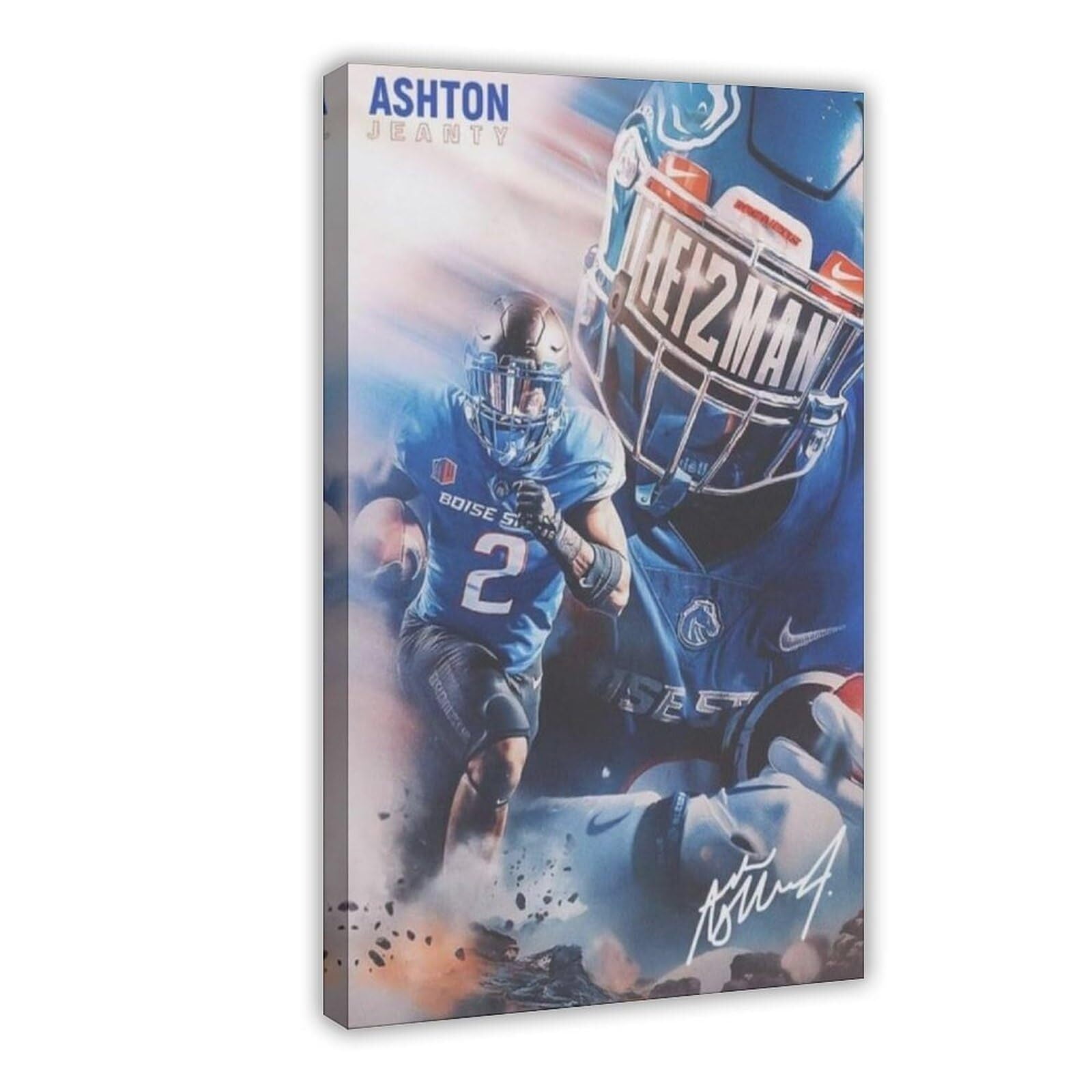 American Football Ashton Jeanty Posters Sports Star 49 Canvas Poster ...
