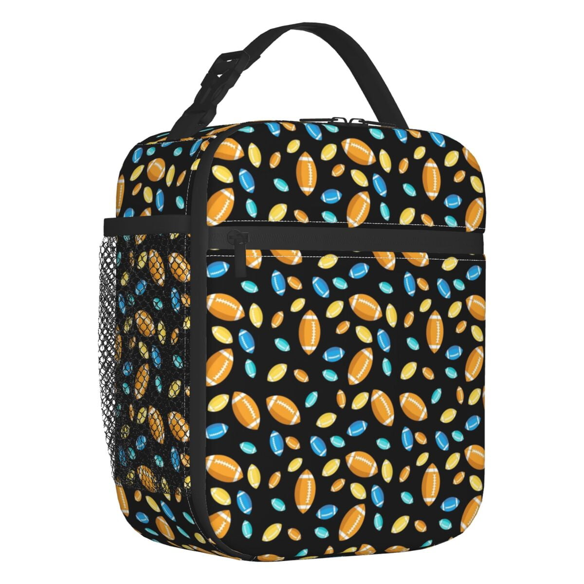 American Football Ball Resuable Lunch Boxes Multifunction Jumping On ...