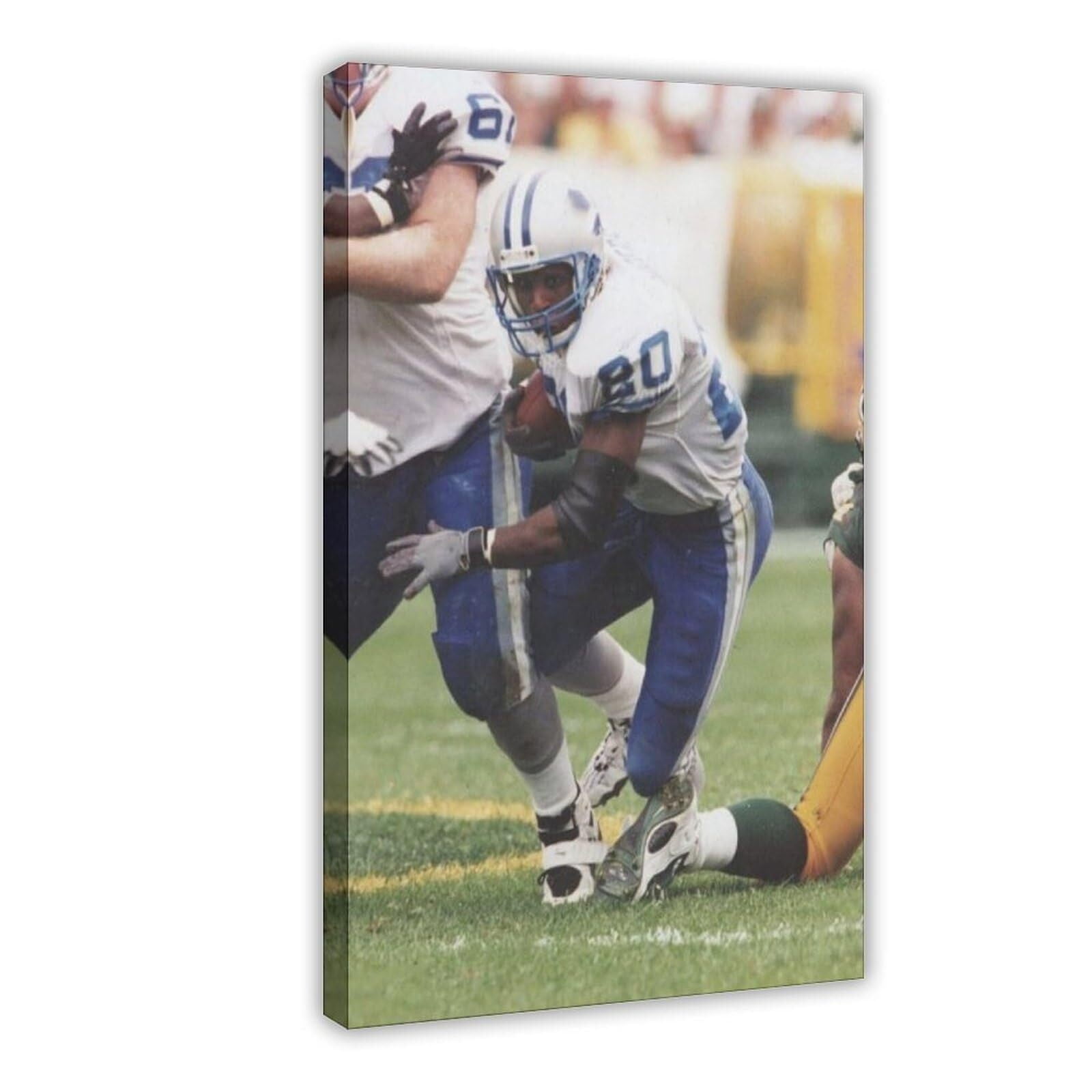 American Football Barry Sanders Posters Sports Star81 Canvas Poster ...