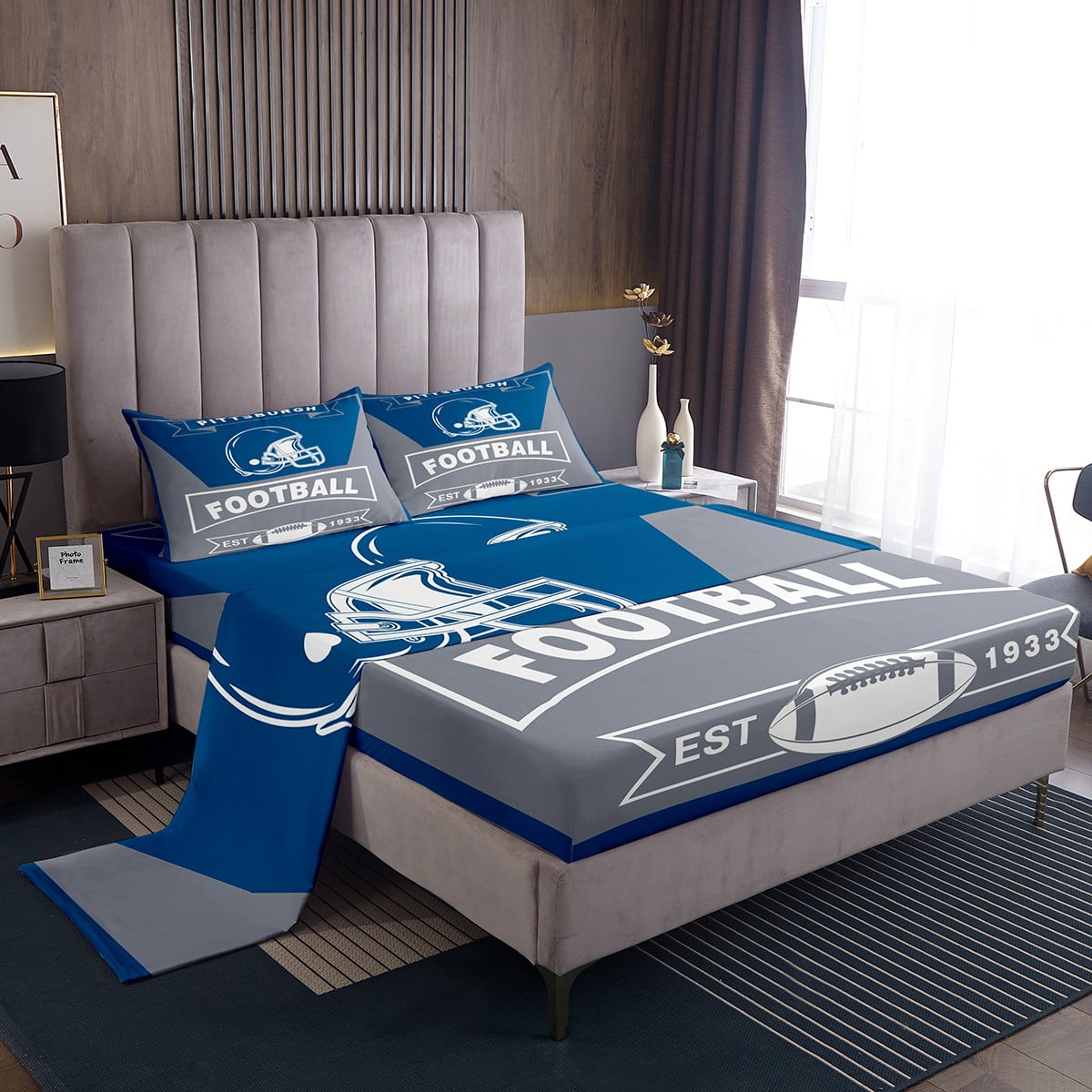American Football Bed Sheets Sports Sheets Teen,Football Lovers Sheet ...