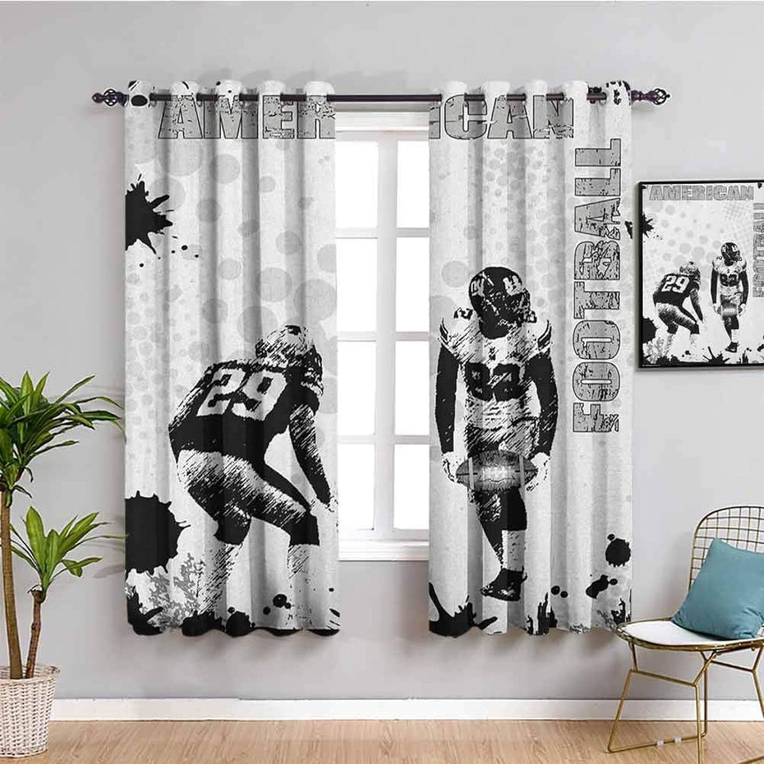 American Football Blackout Pattern,World Cup Football 3D 2 Panels,Top ...