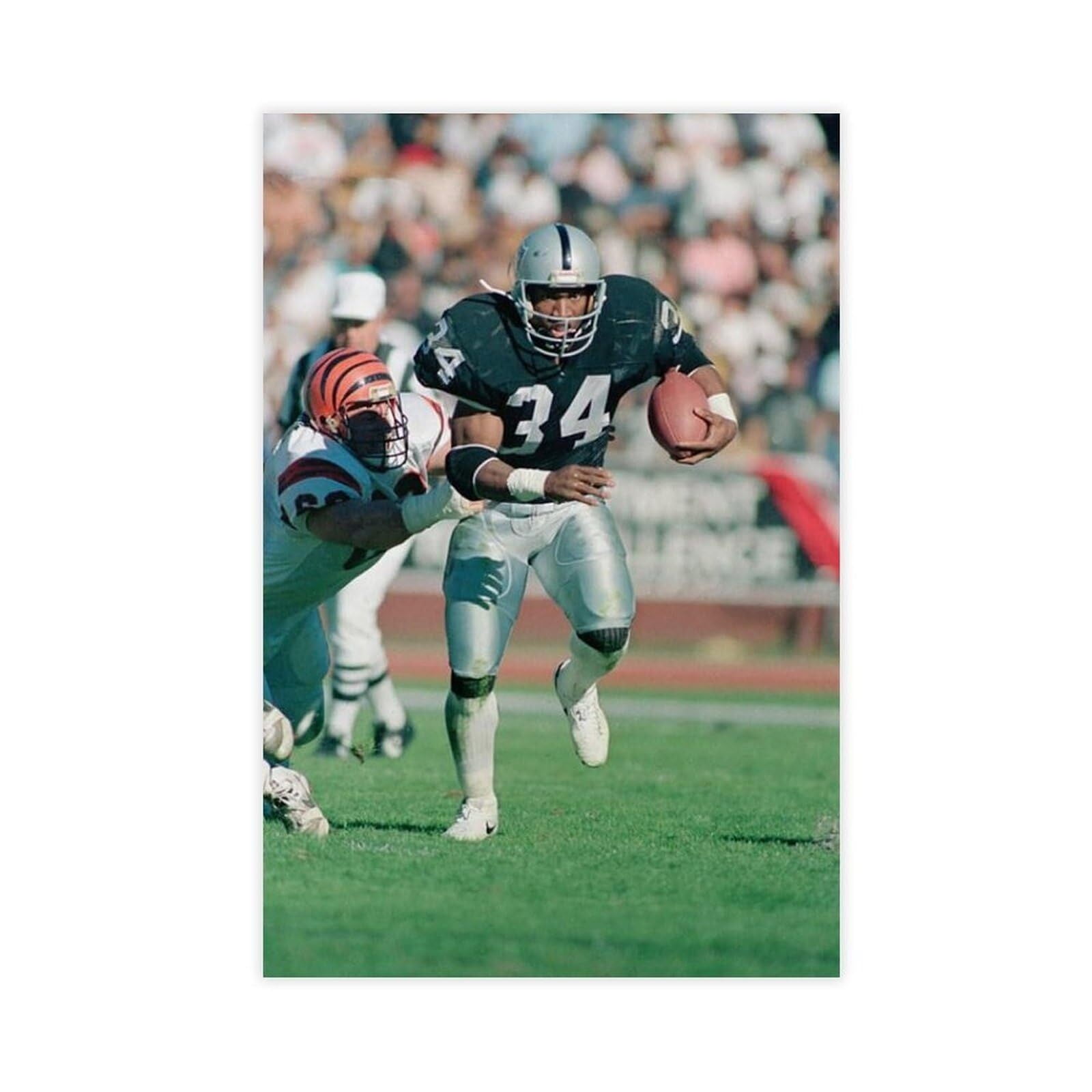 American Football Bo Jackson Posters Sports Star68 Canvas Poster ...