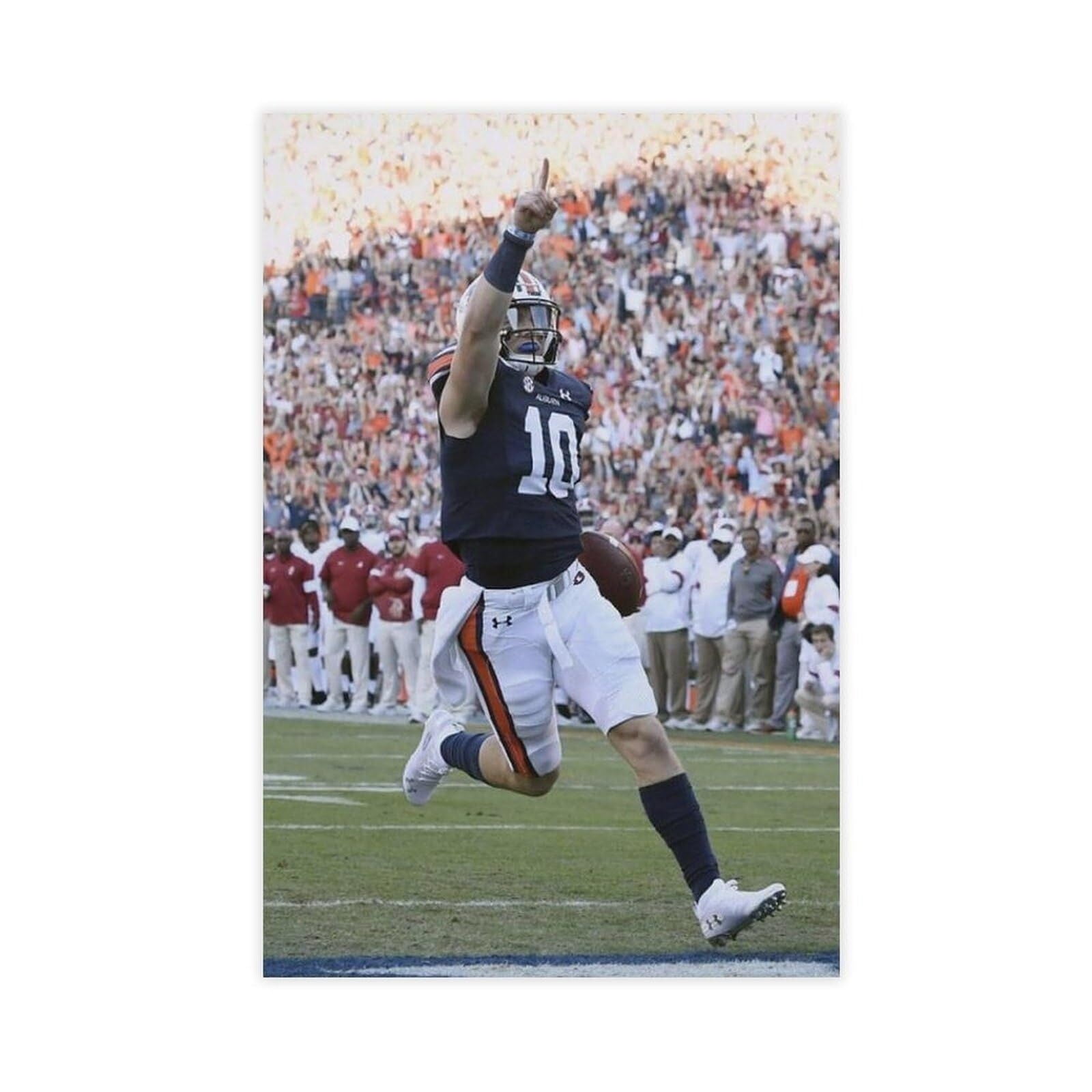 American Football Bo Nix Posters Sports Star10 Canvas Poster - Walmart.com