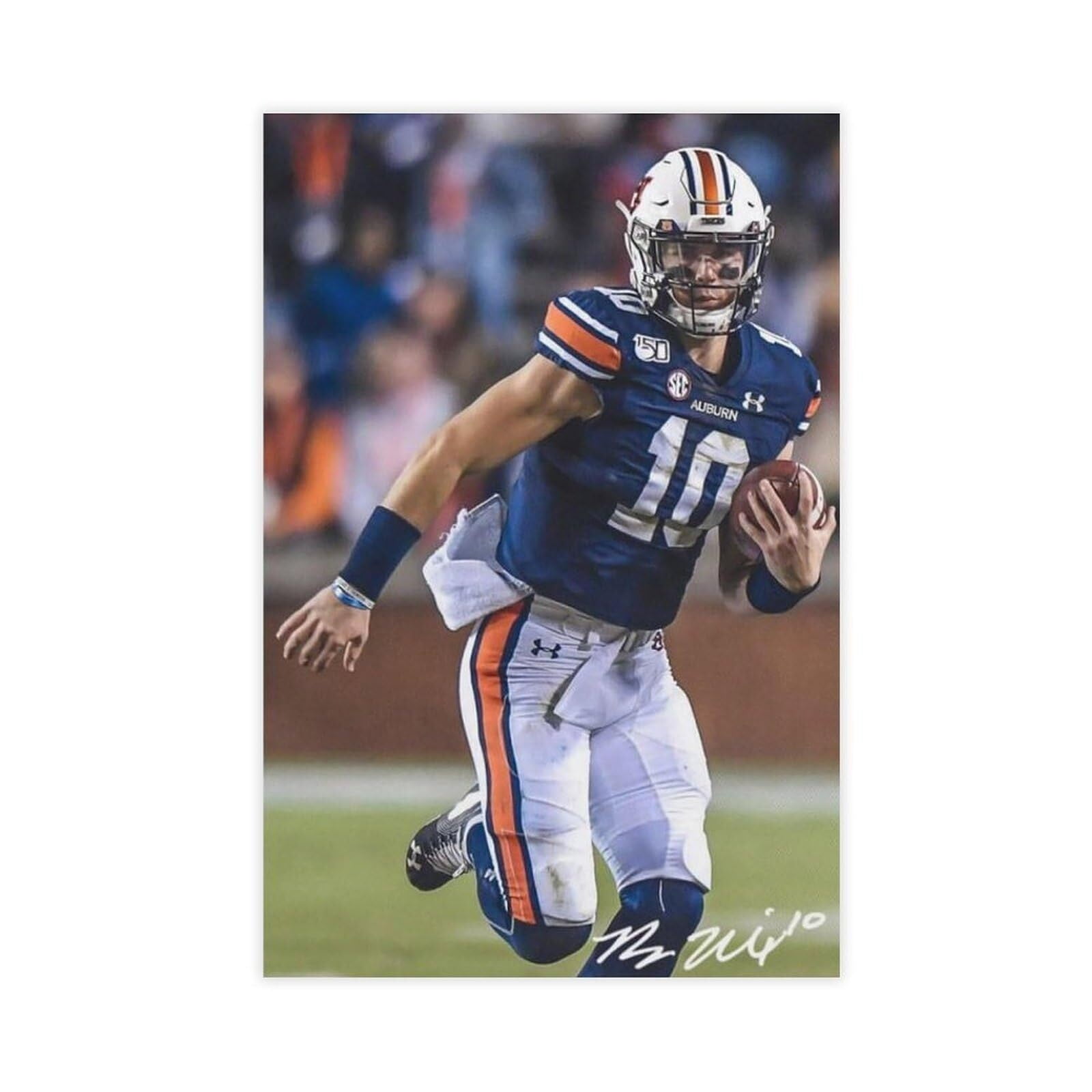 American Football Bo Nix Posters Sports Star59 Canvas Poster - Walmart.com
